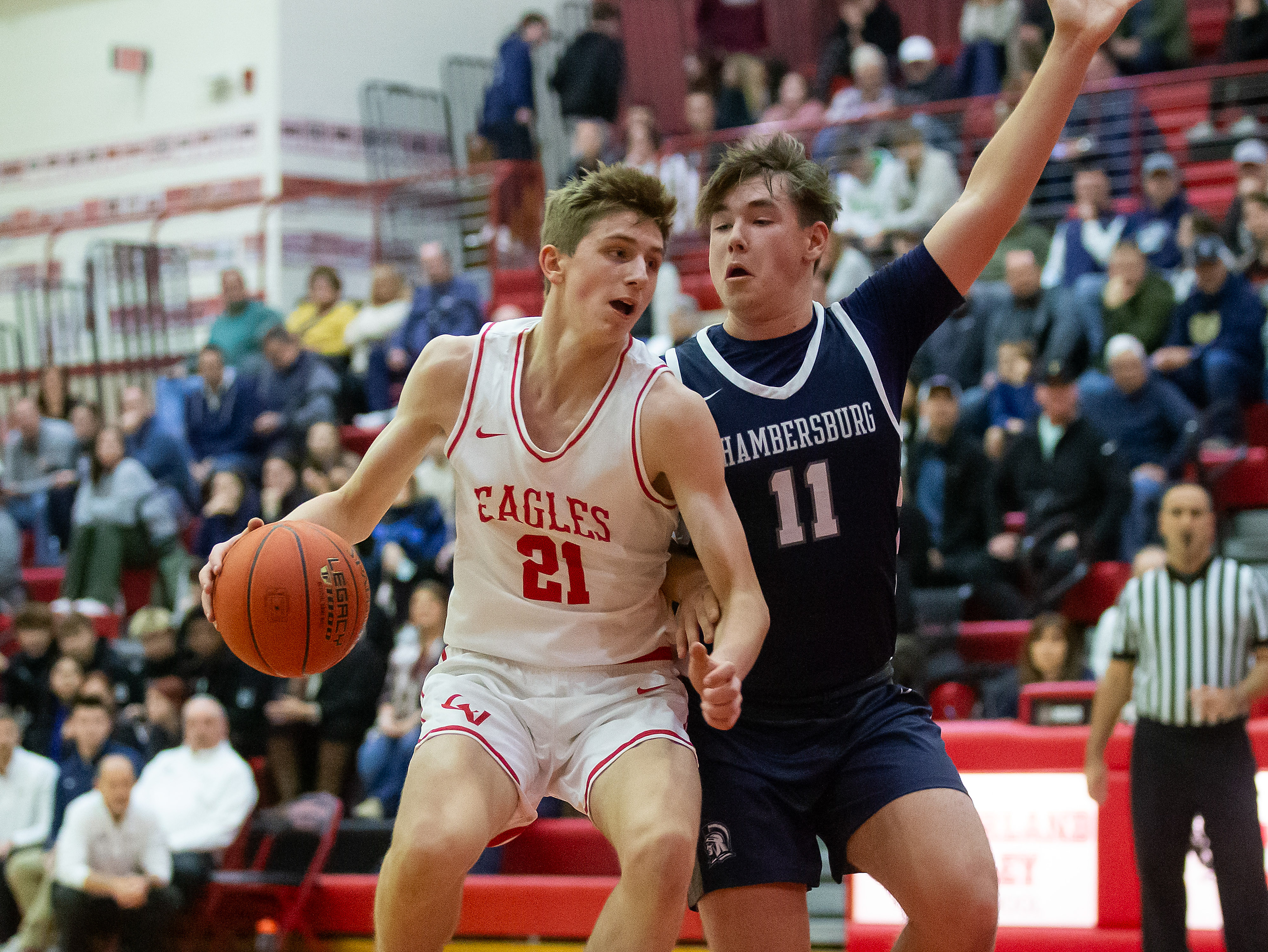 Chambersburg defeats Cumberland Valley 64-62 in boys high school ...