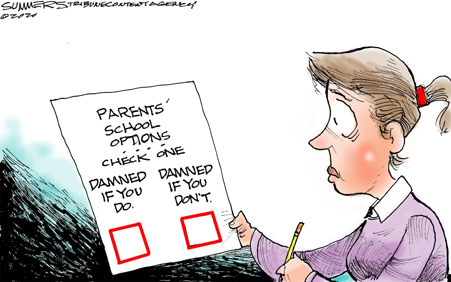 Editorial cartoons for Aug. 2, 2020 - oregonlive.com