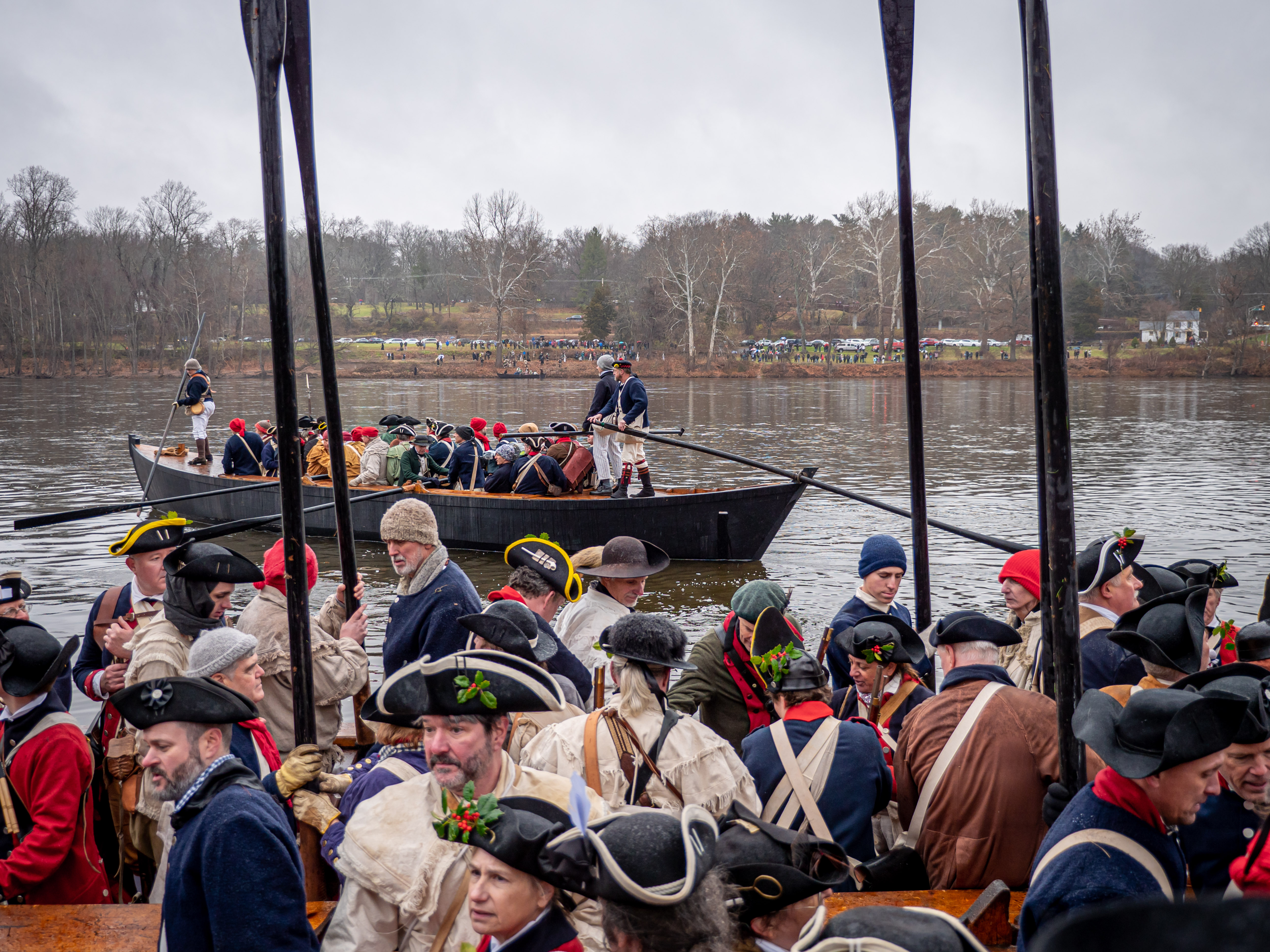 Washington Crossing reenactment on the Delaware River - nj.com
