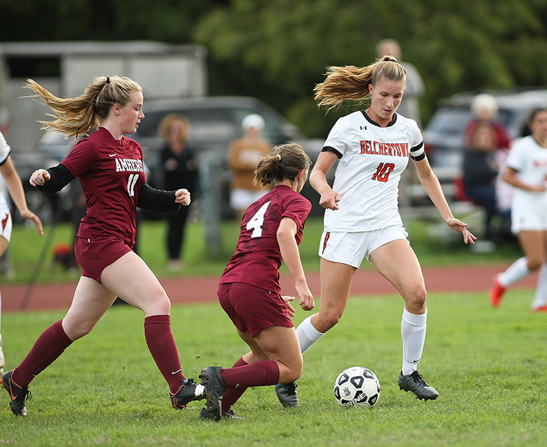 Belchertown vs Amherst girls Soccer 9/29/21 - masslive.com