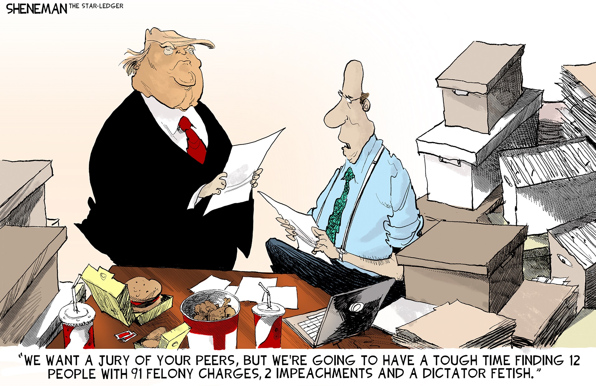Editorial cartoons for April 21, 2024 - oregonlive.com