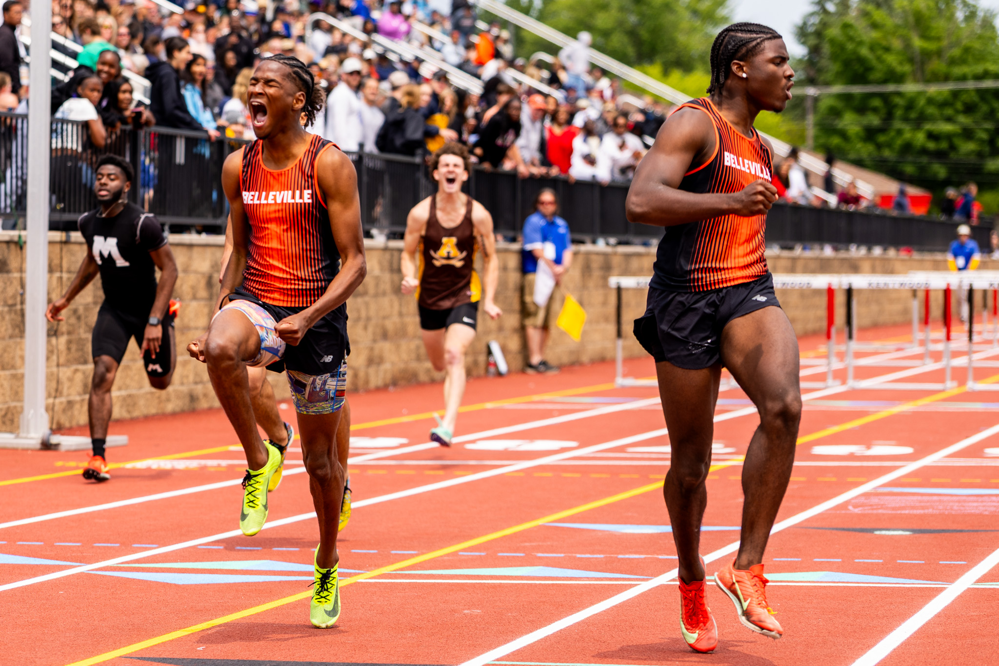 Inside Belleville's historic track and field state final win - mlive.com