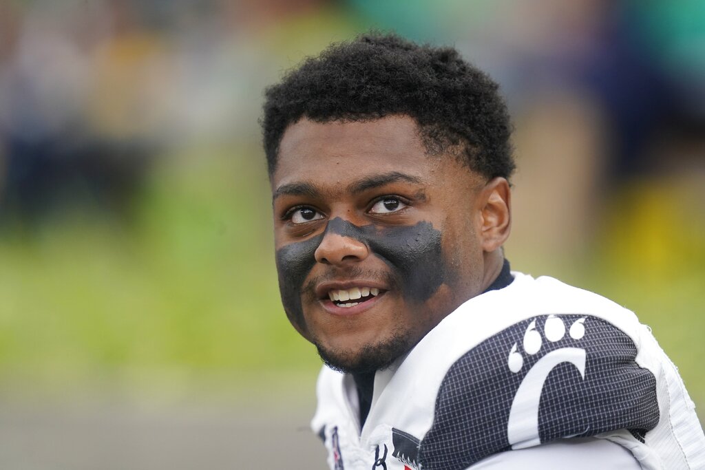 Cincinnati cornerback Coby Bryant picked by the Seattle Seahawks, April ...