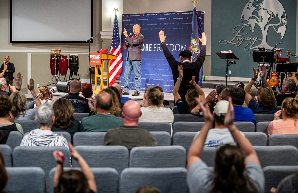 Doug Mastriano rally at Legacy Faith Church - pennlive.com