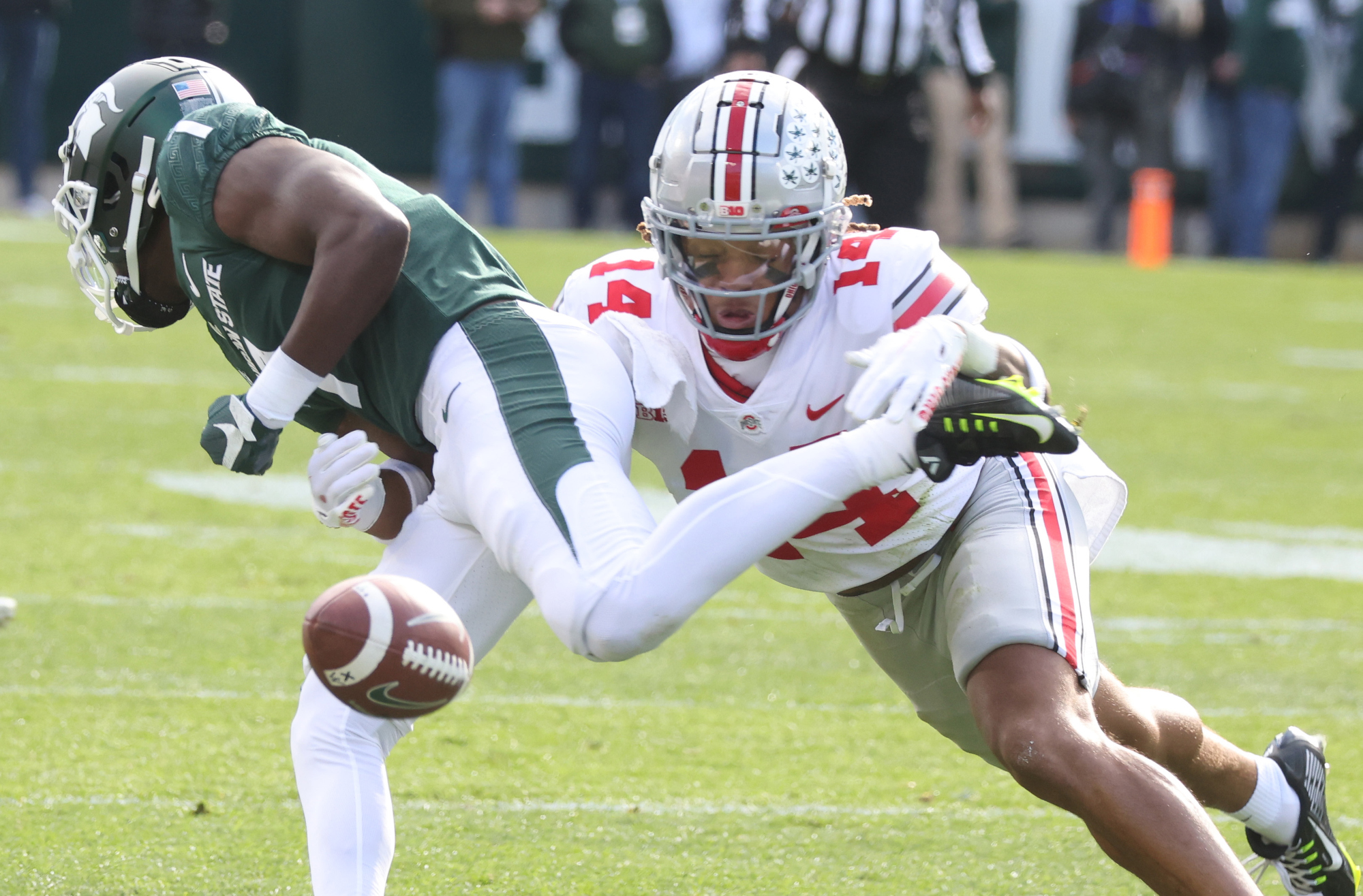 Ohio State Buckeyes at Michigan State Spartans, October 8, 2022 ...