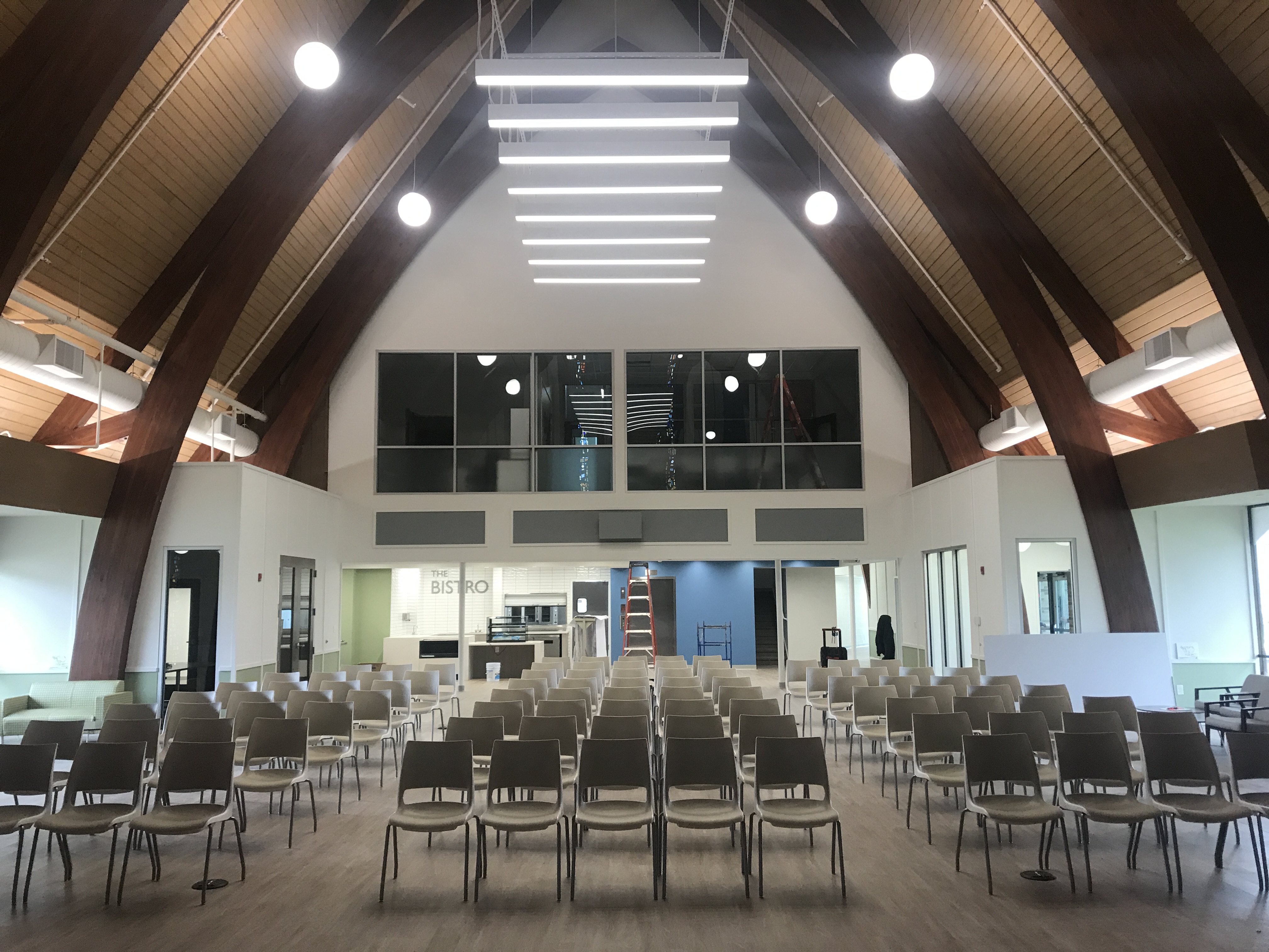 The brand-new Cove Community Center is located at 12525 Lake Ave. in ...