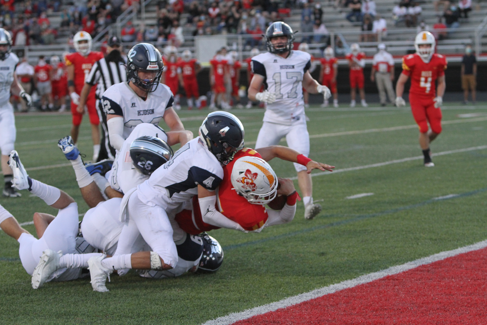 Hudson at Brecksville-Broadview Heights football, September 4, 2020 ...