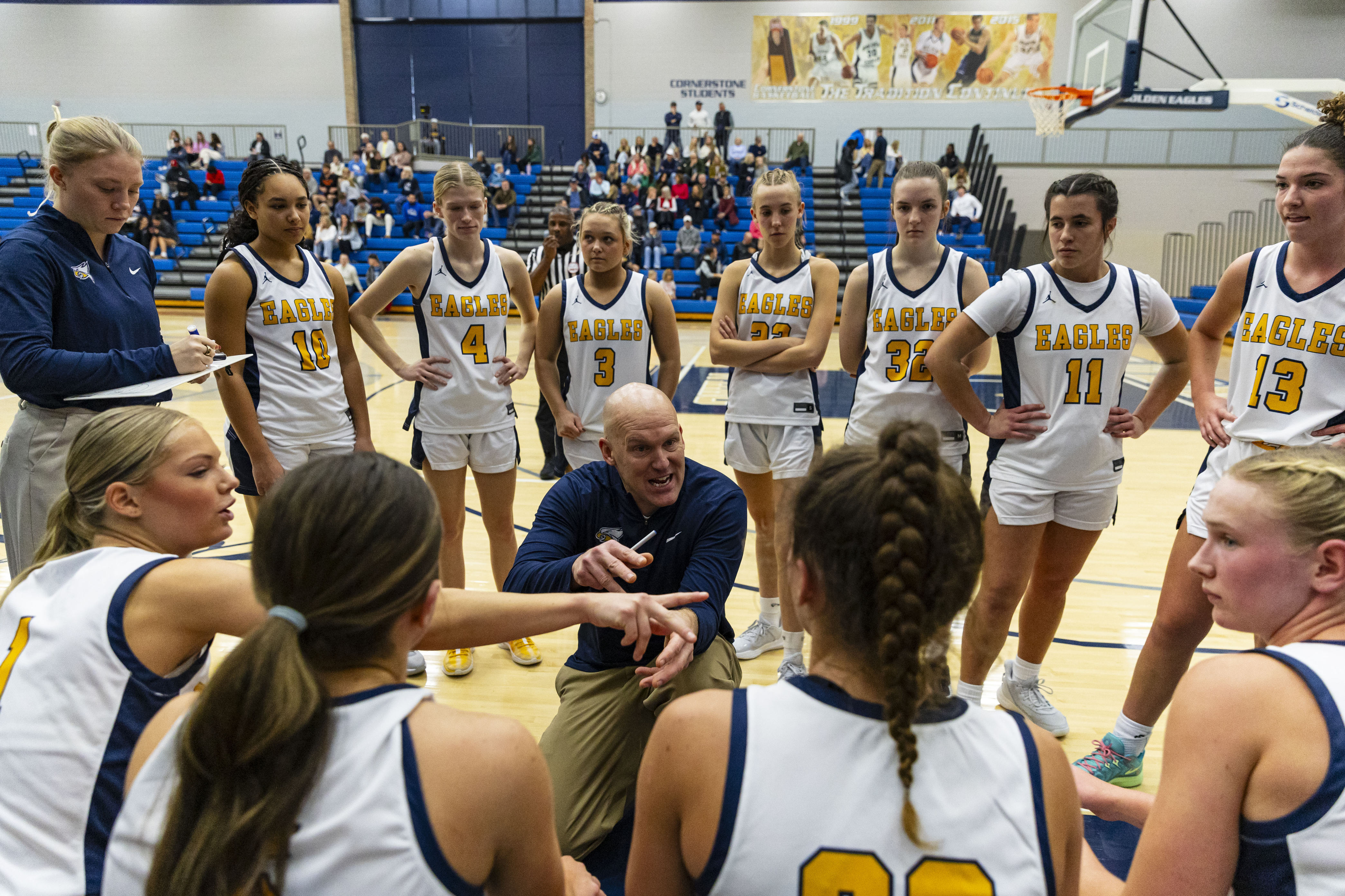 South Christian And Hudsonville Girls Basketball In Cornerstone S