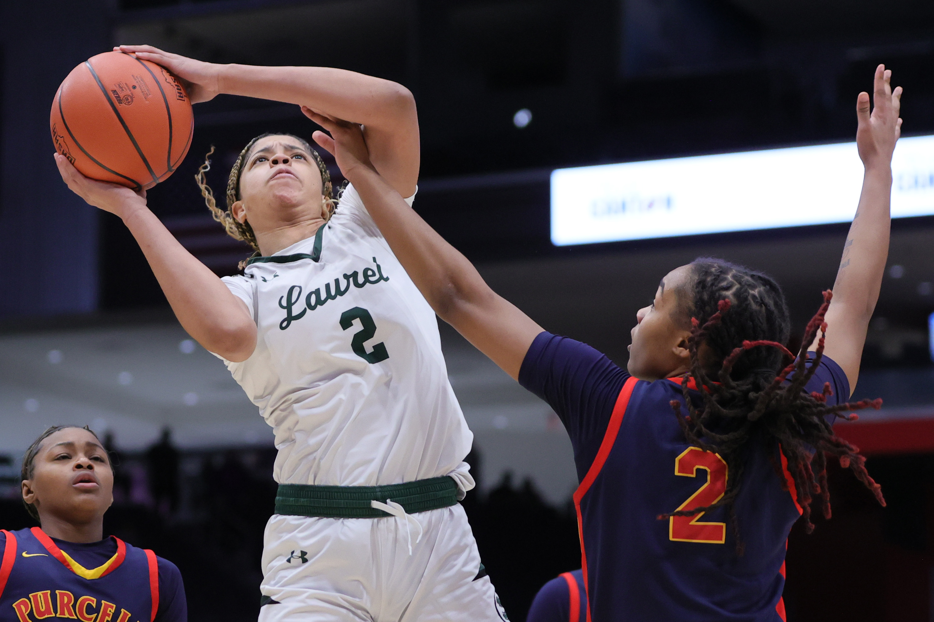 High school girls basketball D2 final: Laurel vs. Purcell Marian, March ...