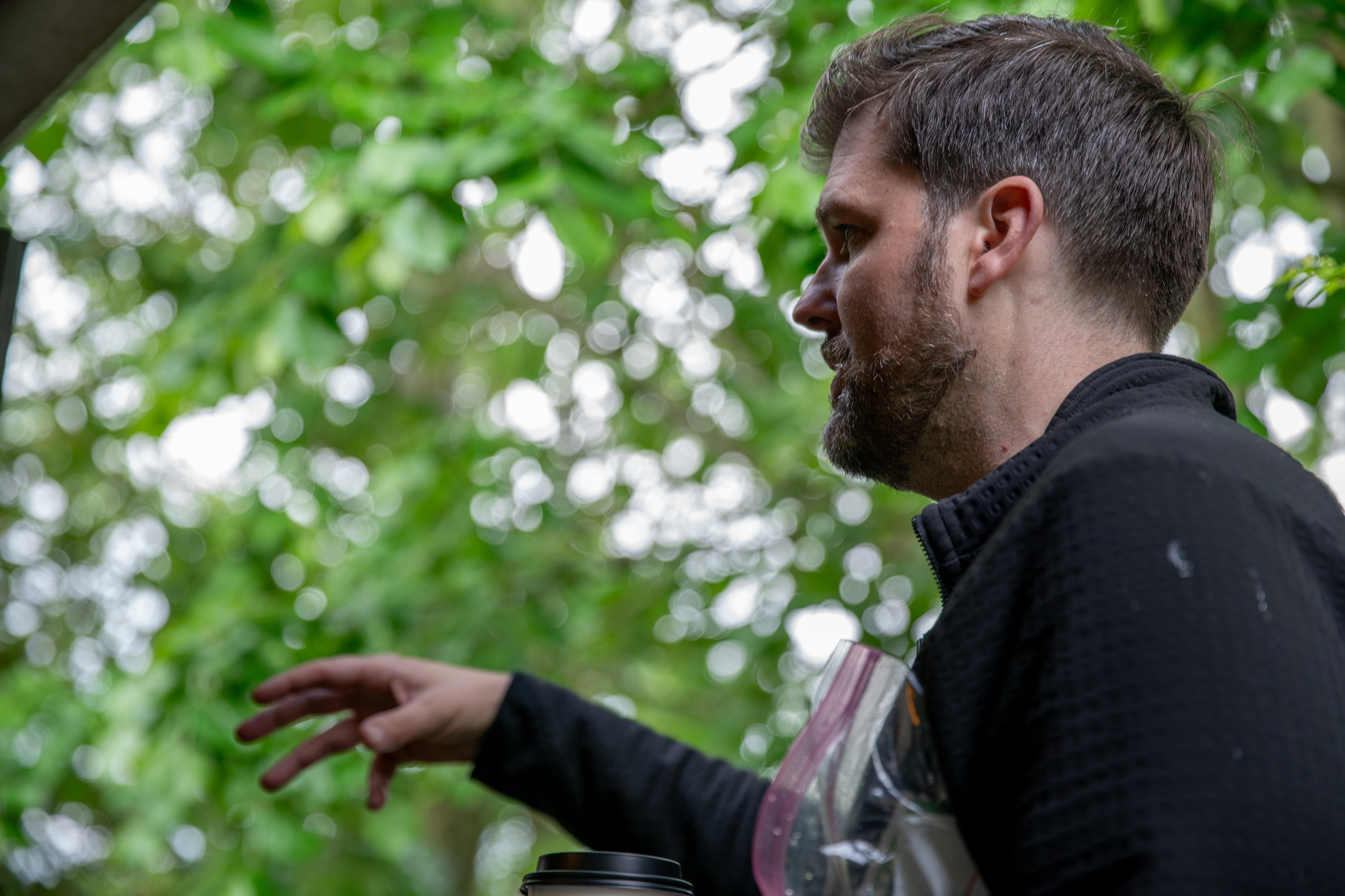Multnomah County District Attorney Mike Schmidt goes canvassing door-to ...