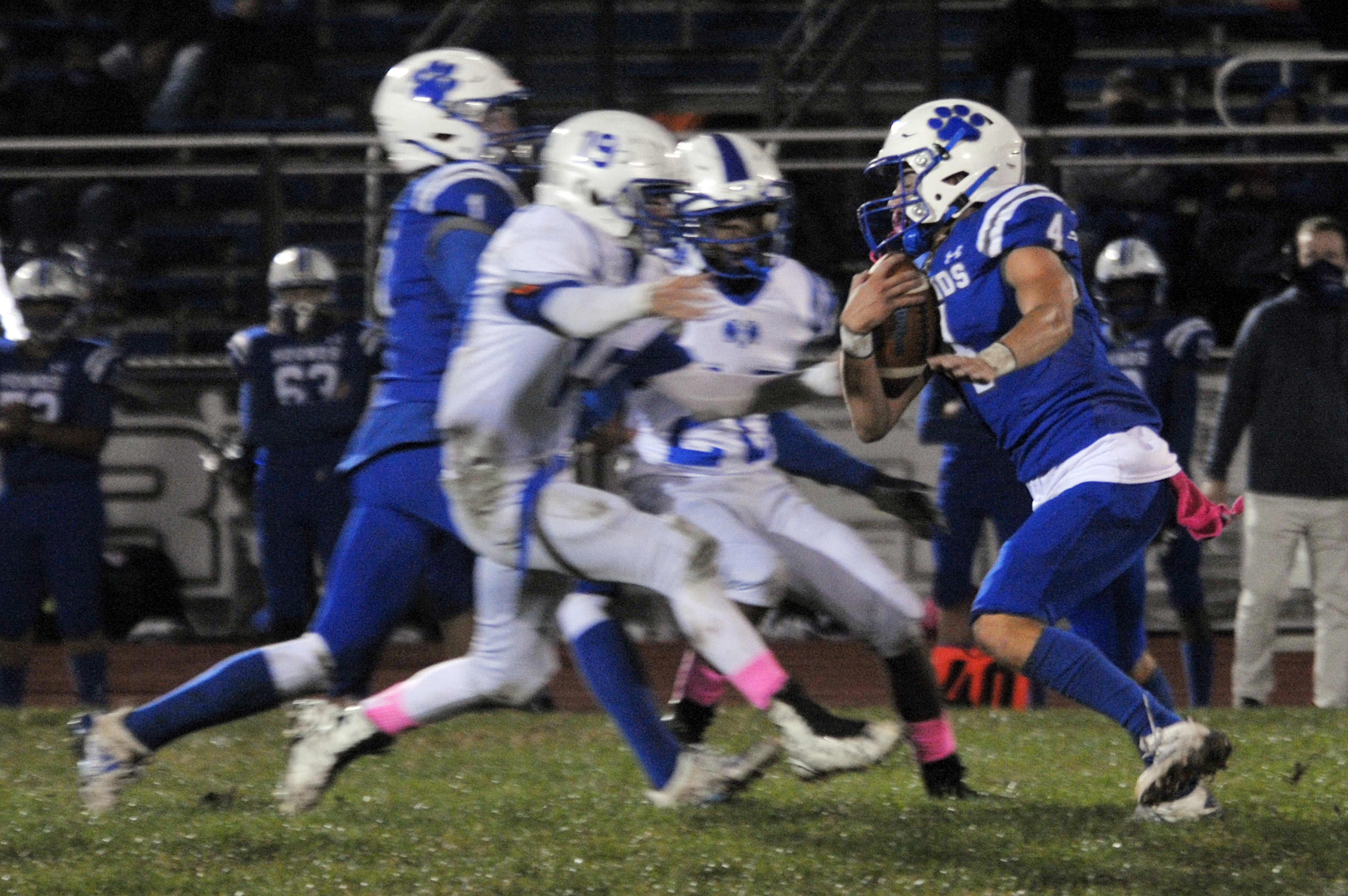 High School Football Hightstown High School at Northern Burlington High ...