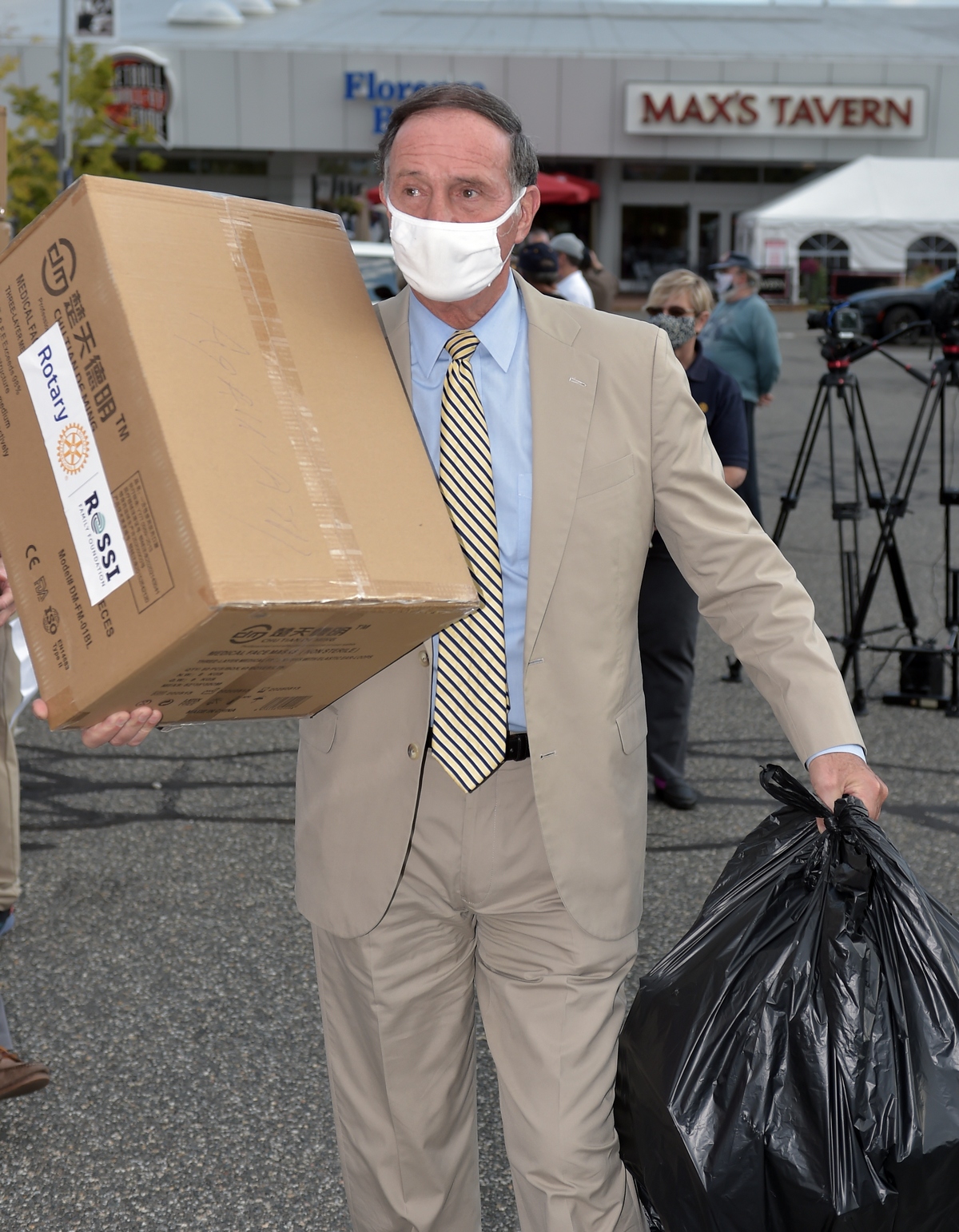 Rotary Million Mask Challenge Tour makes stop in Springfield - masslive.com