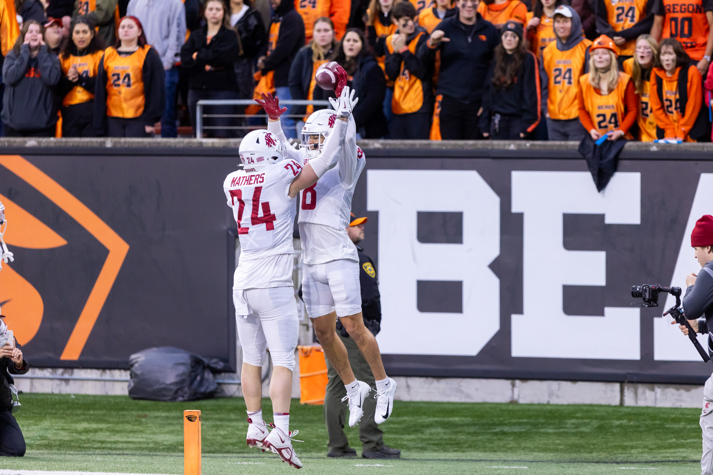 Oregon State Beavers vs. Washington State Cougars: Nov. 23, 2024 ...