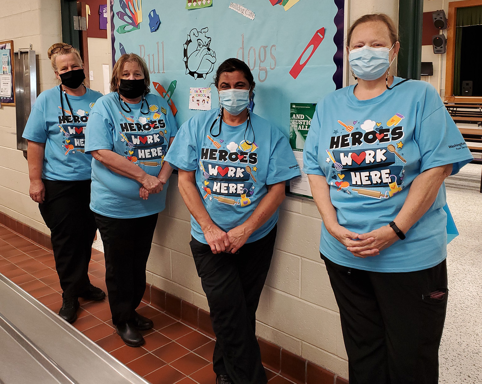 Washington Twp. school food service heroes - nj.com