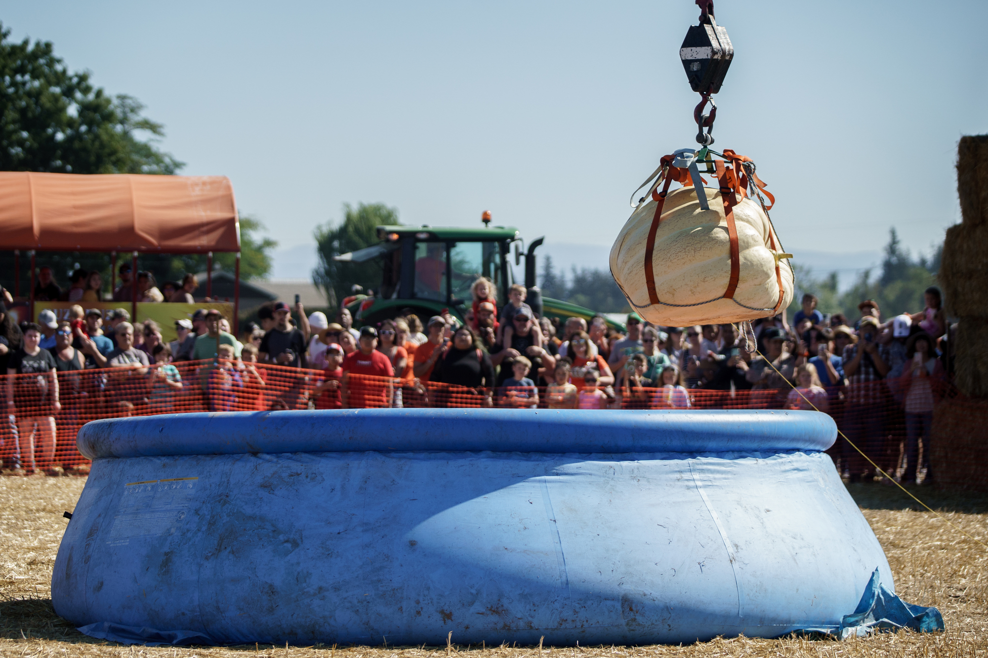 Bauman’s Giant Pumpkin Drop 2022 - oregonlive.com