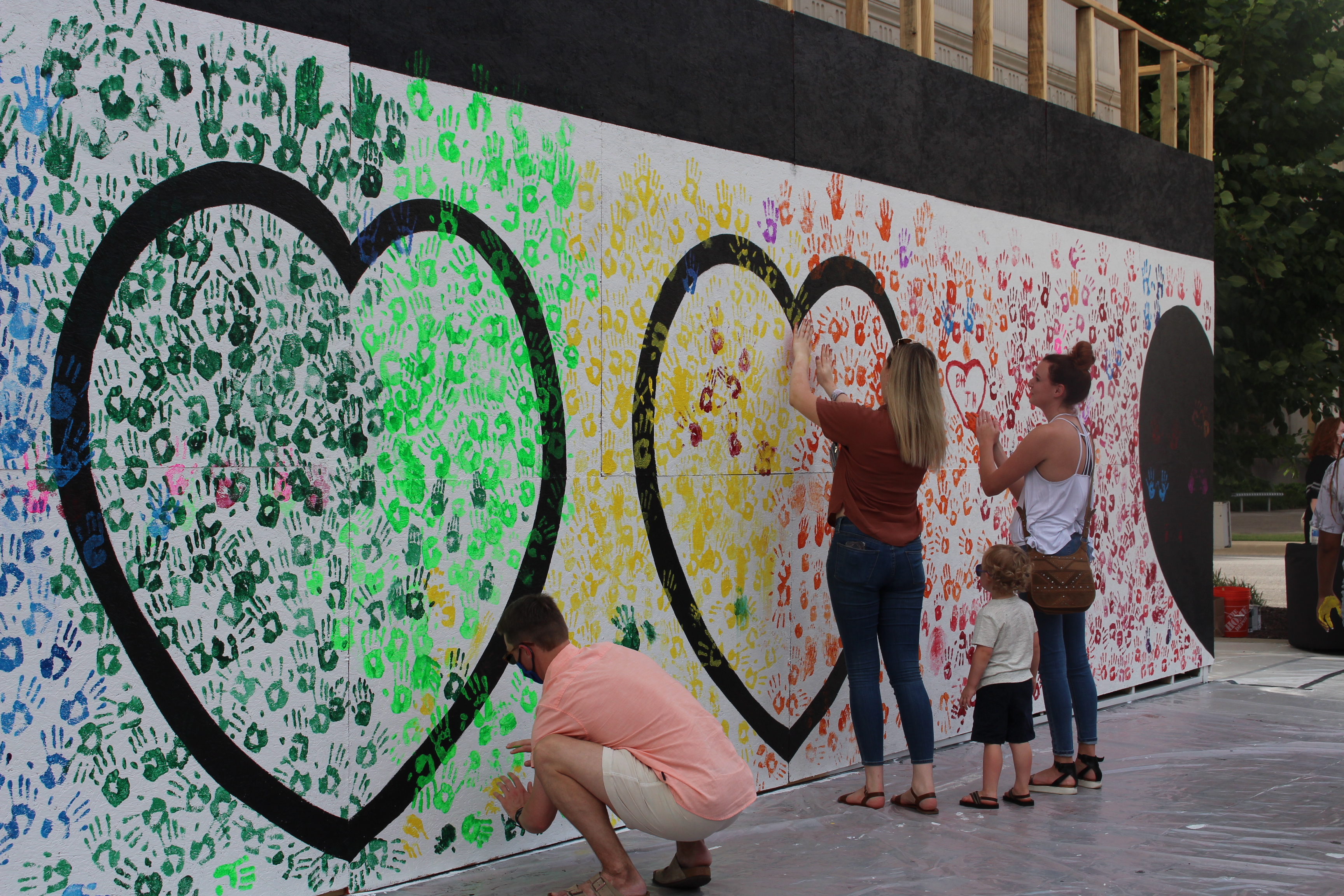 Mural day at the Pizitz Building - al.com