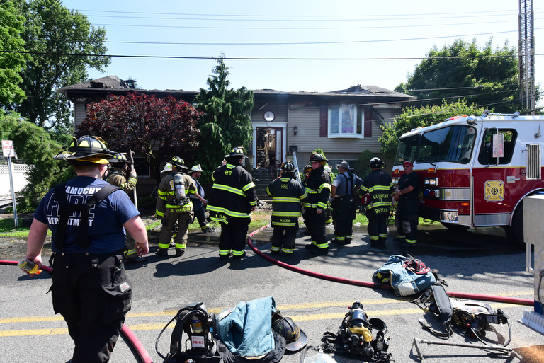 Hackettstown home gutted in afternoon fire - nj.com