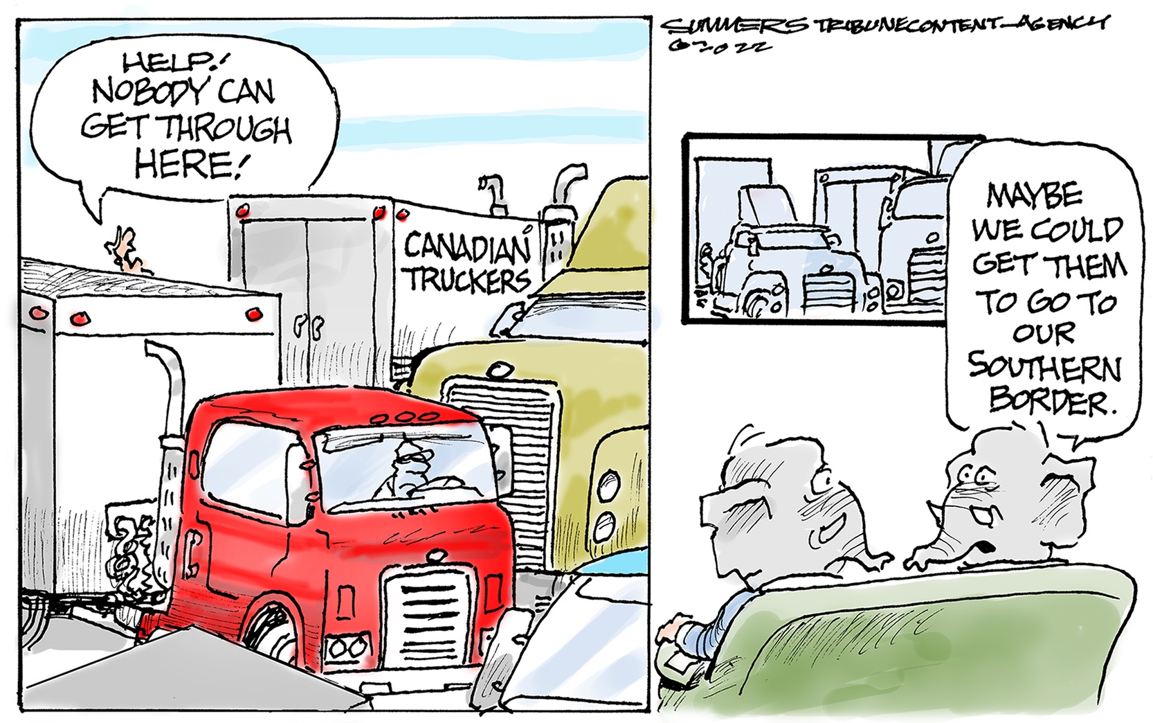 Editorial cartoons for Feb. 13 2022 - syracuse.com