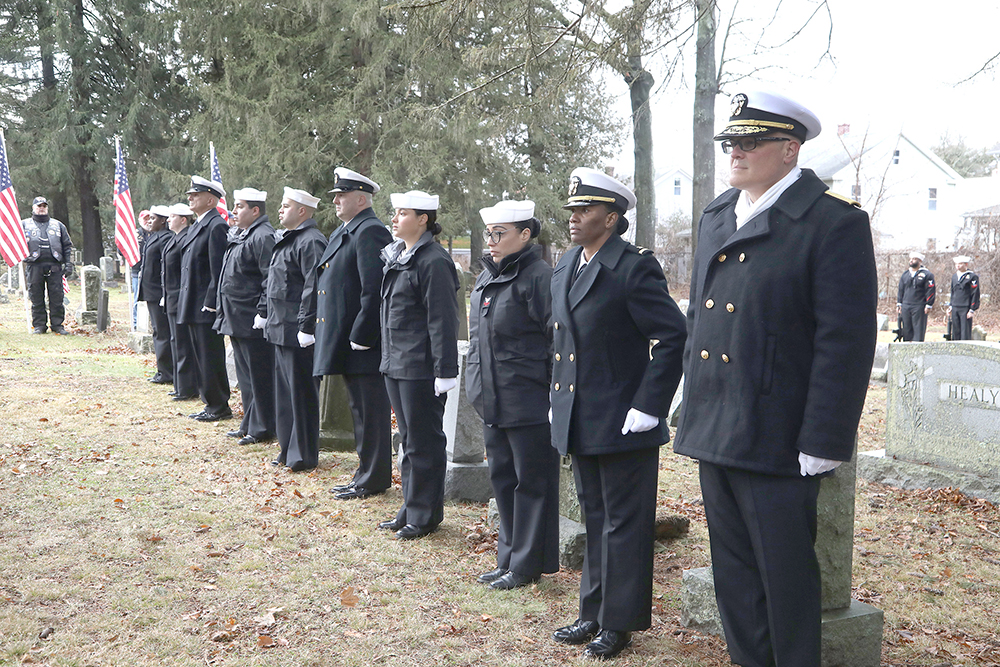 The burial of Holyoke native Pharmacist’s First Mate 2nd Class Merle ...