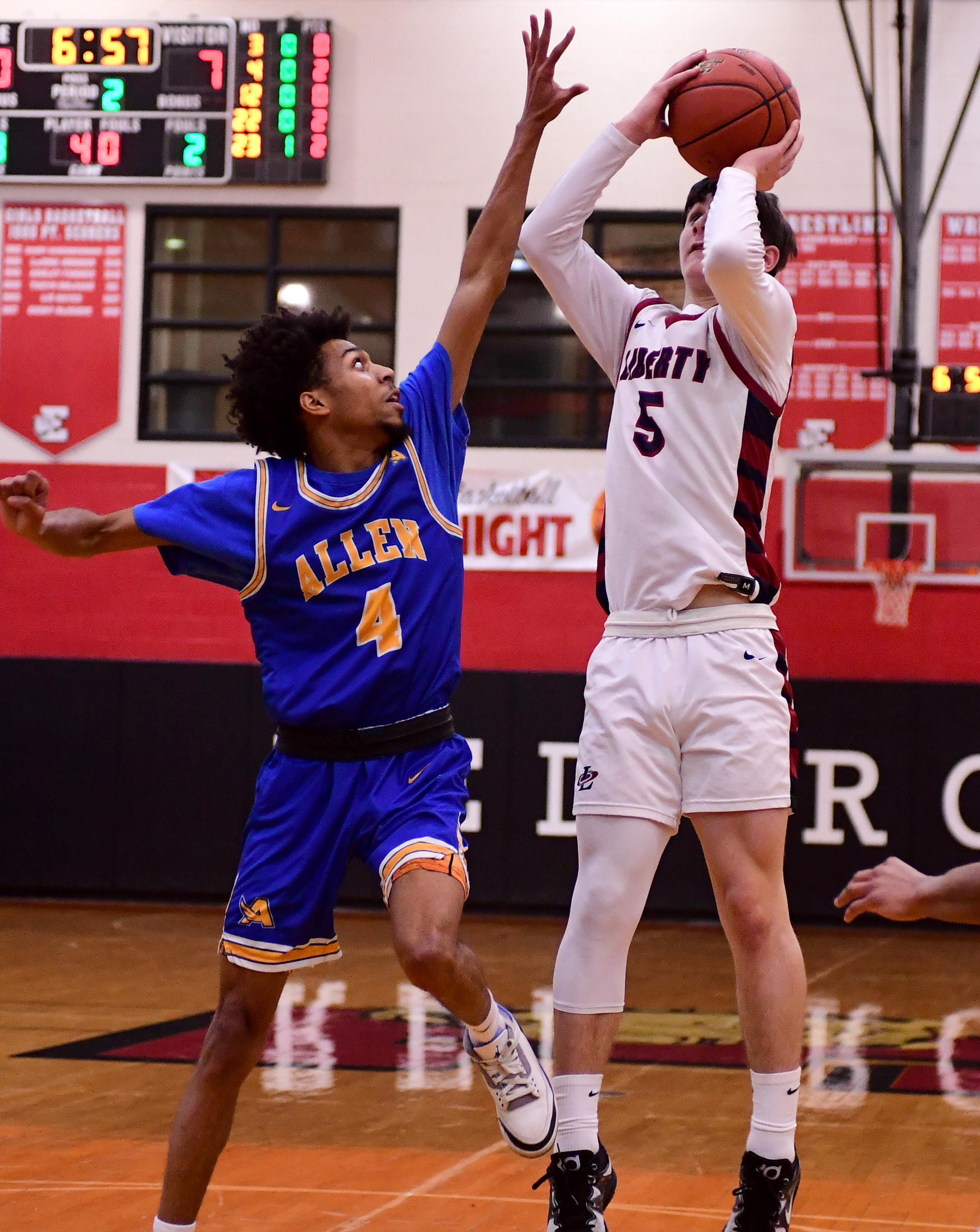 2023 District 11 Class 6A boys basketball quarterfinals: Allen vs ...