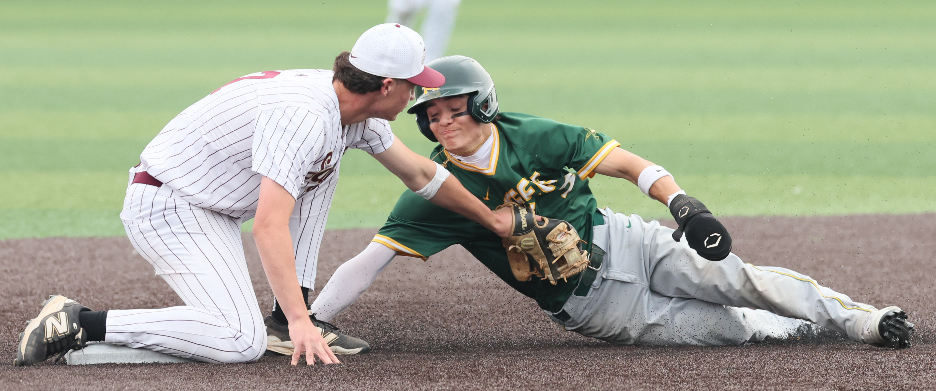 Marion Steele vs. New Albany in division II baseball semifinal in ...
