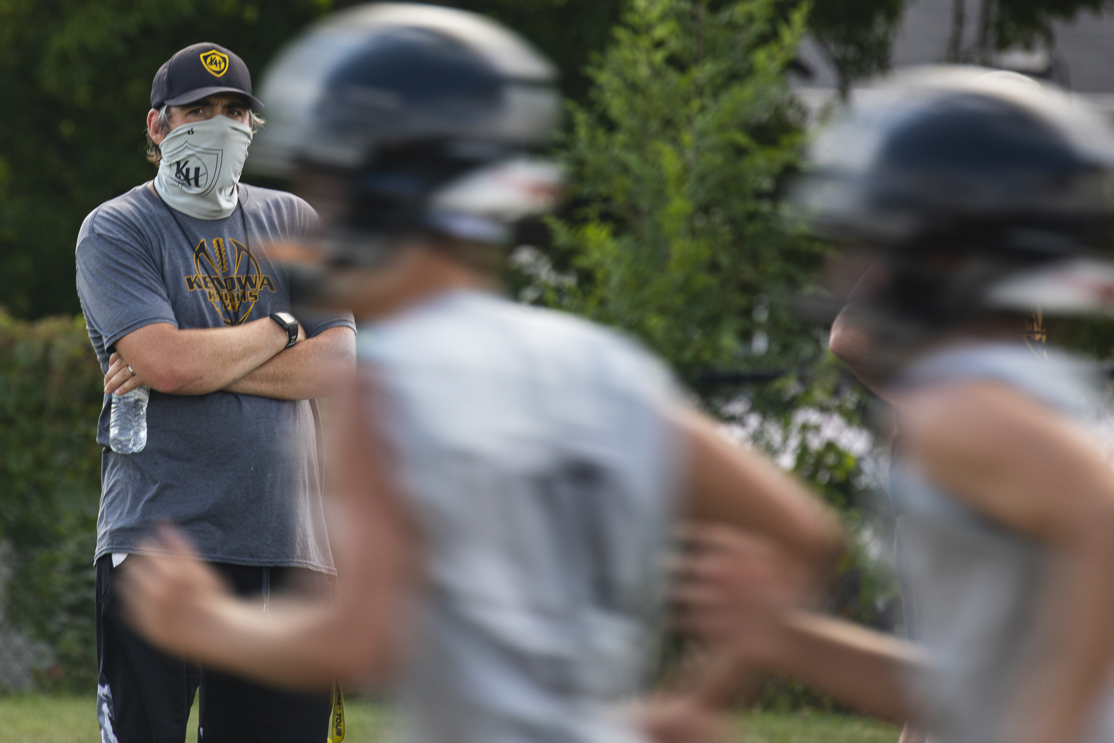 Kenowa Hills football practice 2020 - mlive.com