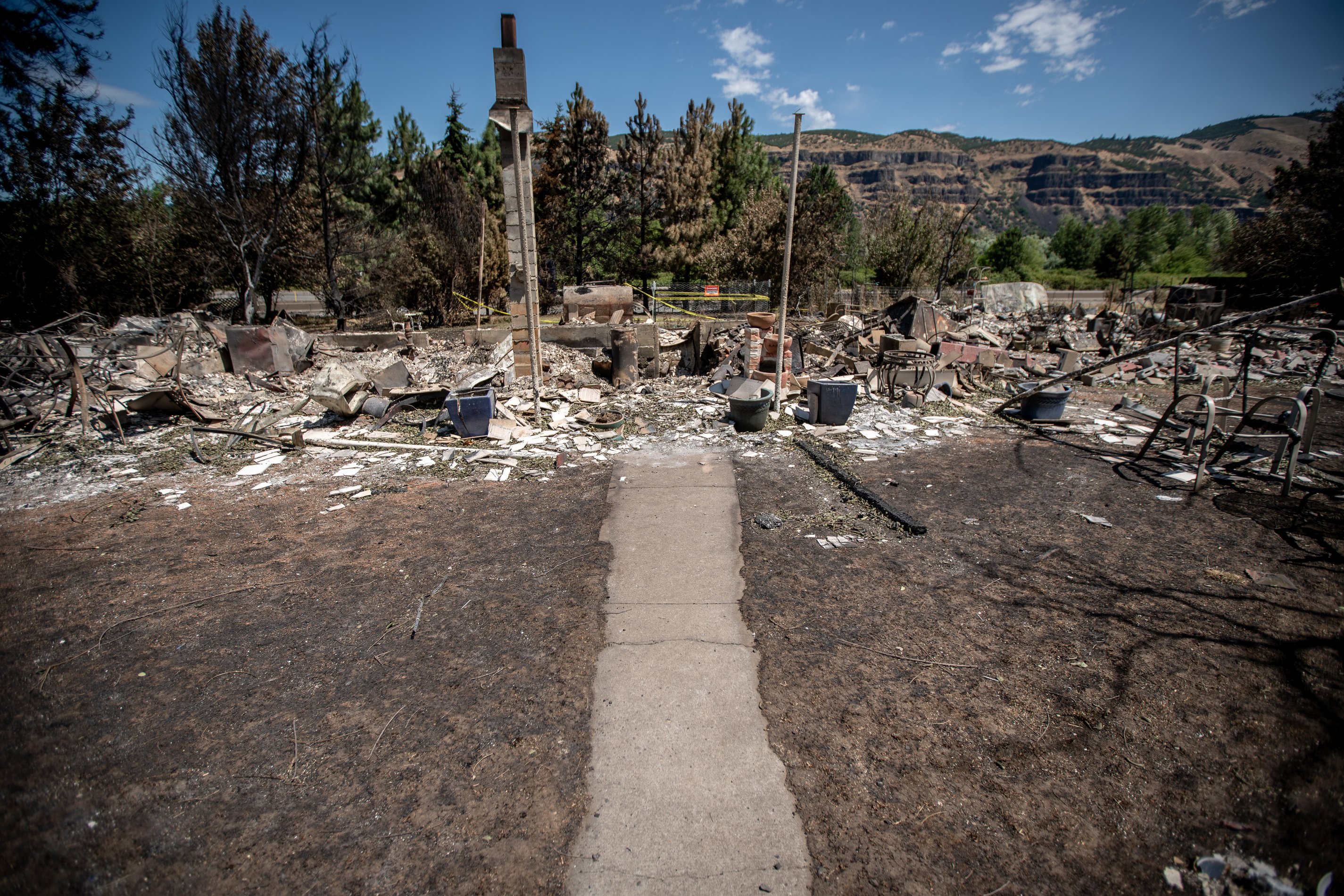 After the flames: Scenes from the Rowena fire - oregonlive.com