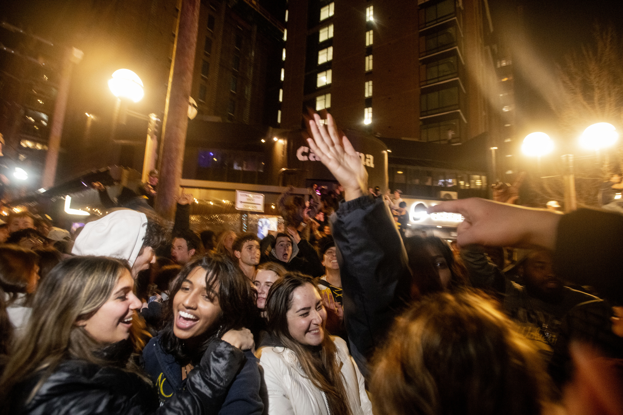 Fans celebrate in Ann Arbor after Michigan football wins national ...