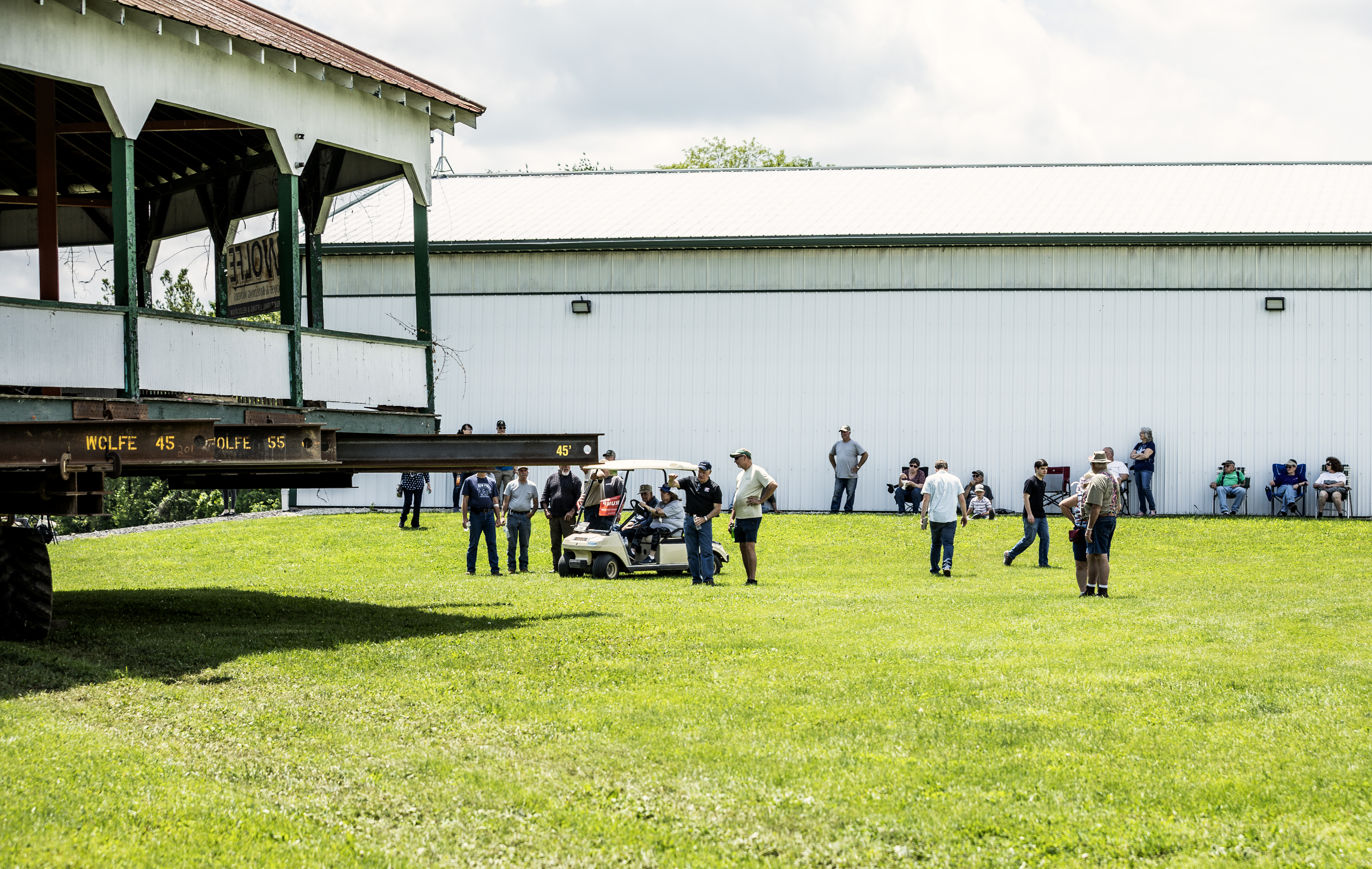 Williams Grove Amusement Park carousel house moved - pennlive.com