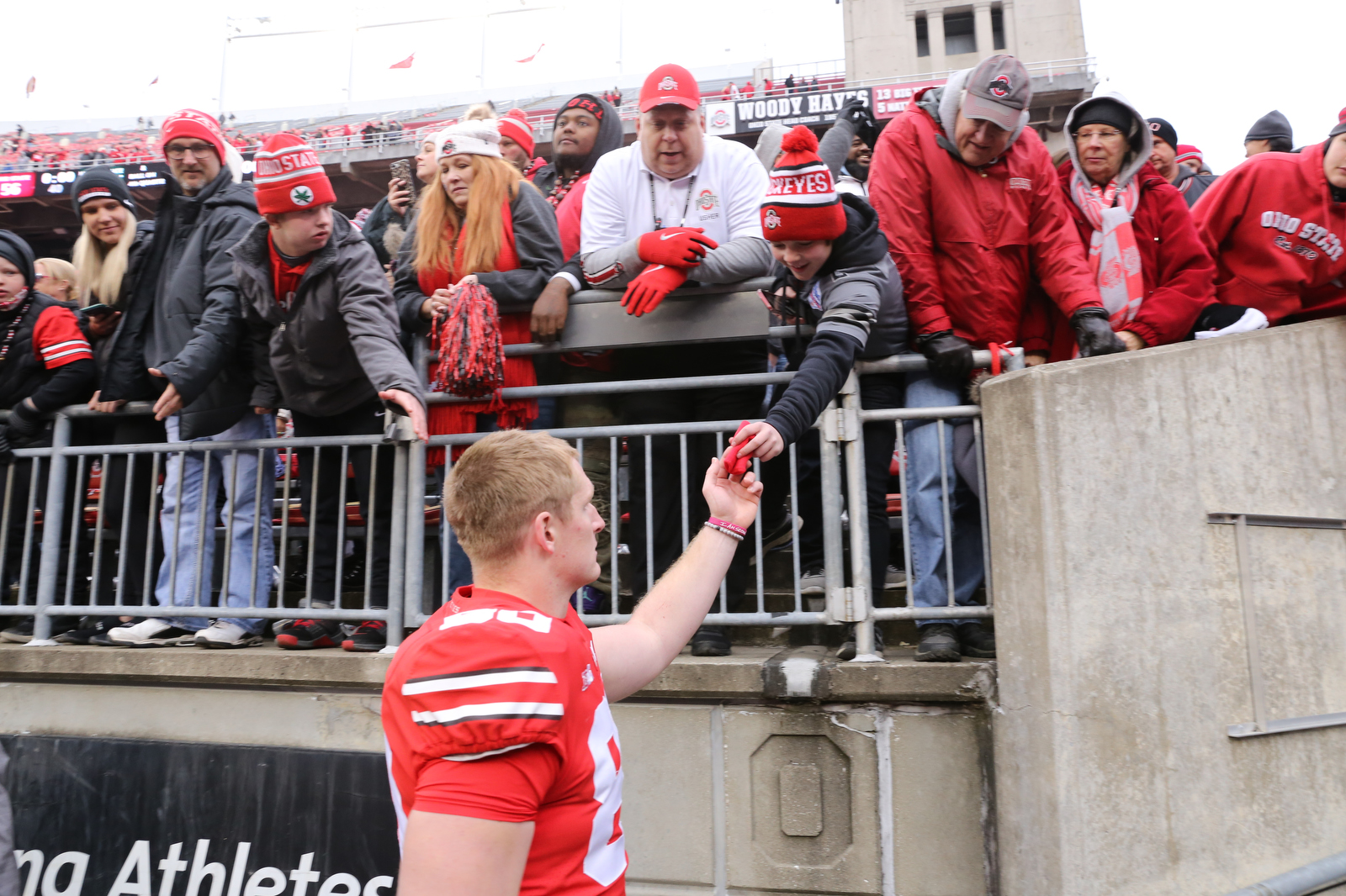 Fans at Ohio State's blowout win over Michigan State, 56-7 - cleveland.com