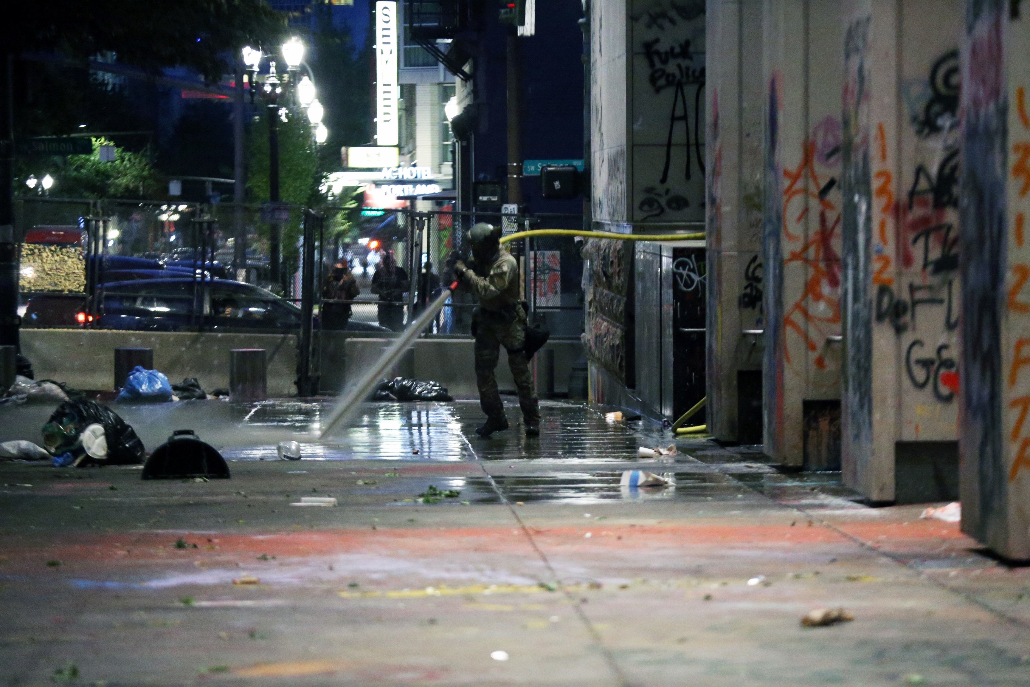 Portland protests continue for 62nd day on July 28, 2020 - oregonlive.com