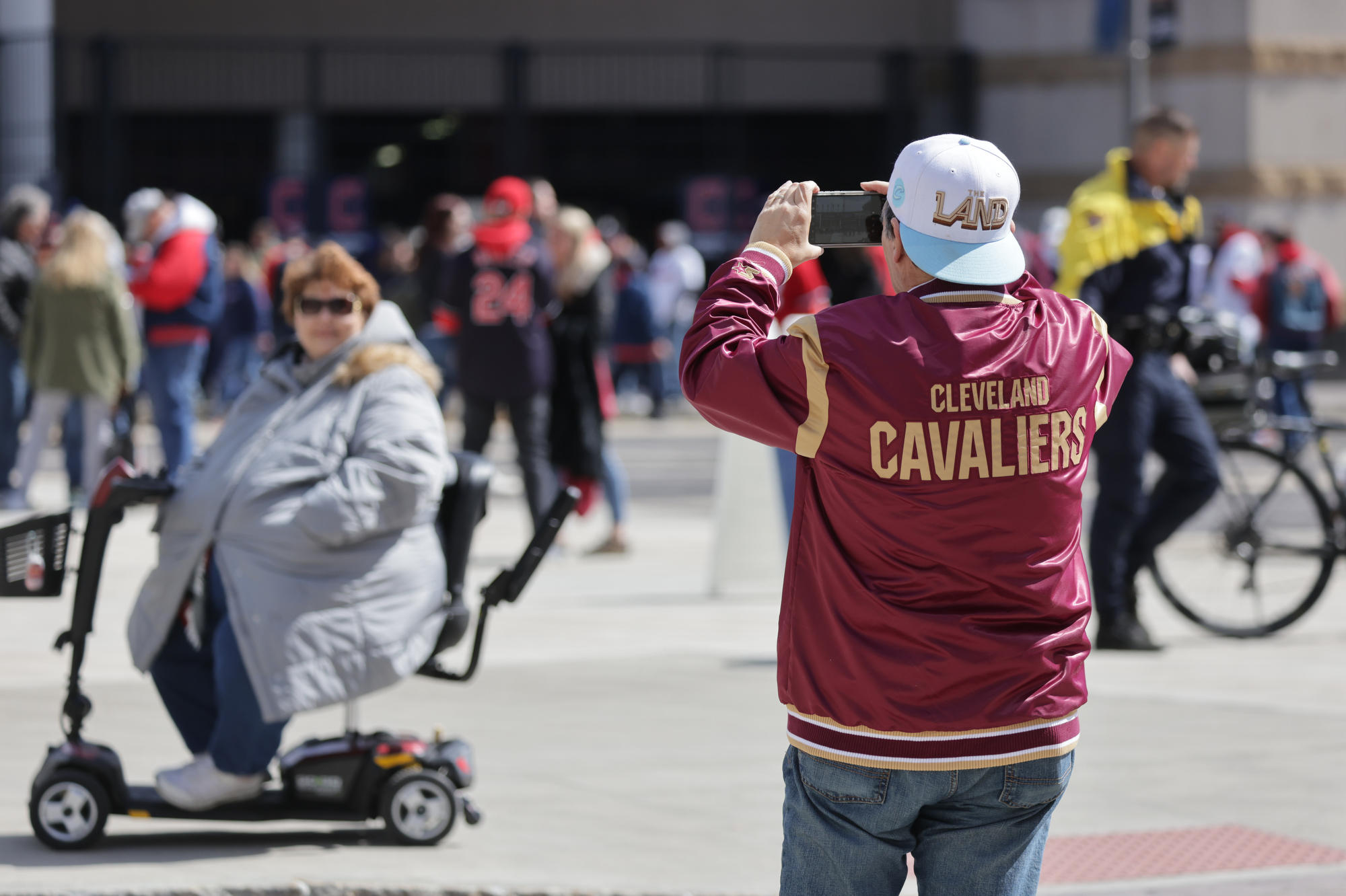 Guardians fans and fanfare at the 2023 home opener - cleveland.com