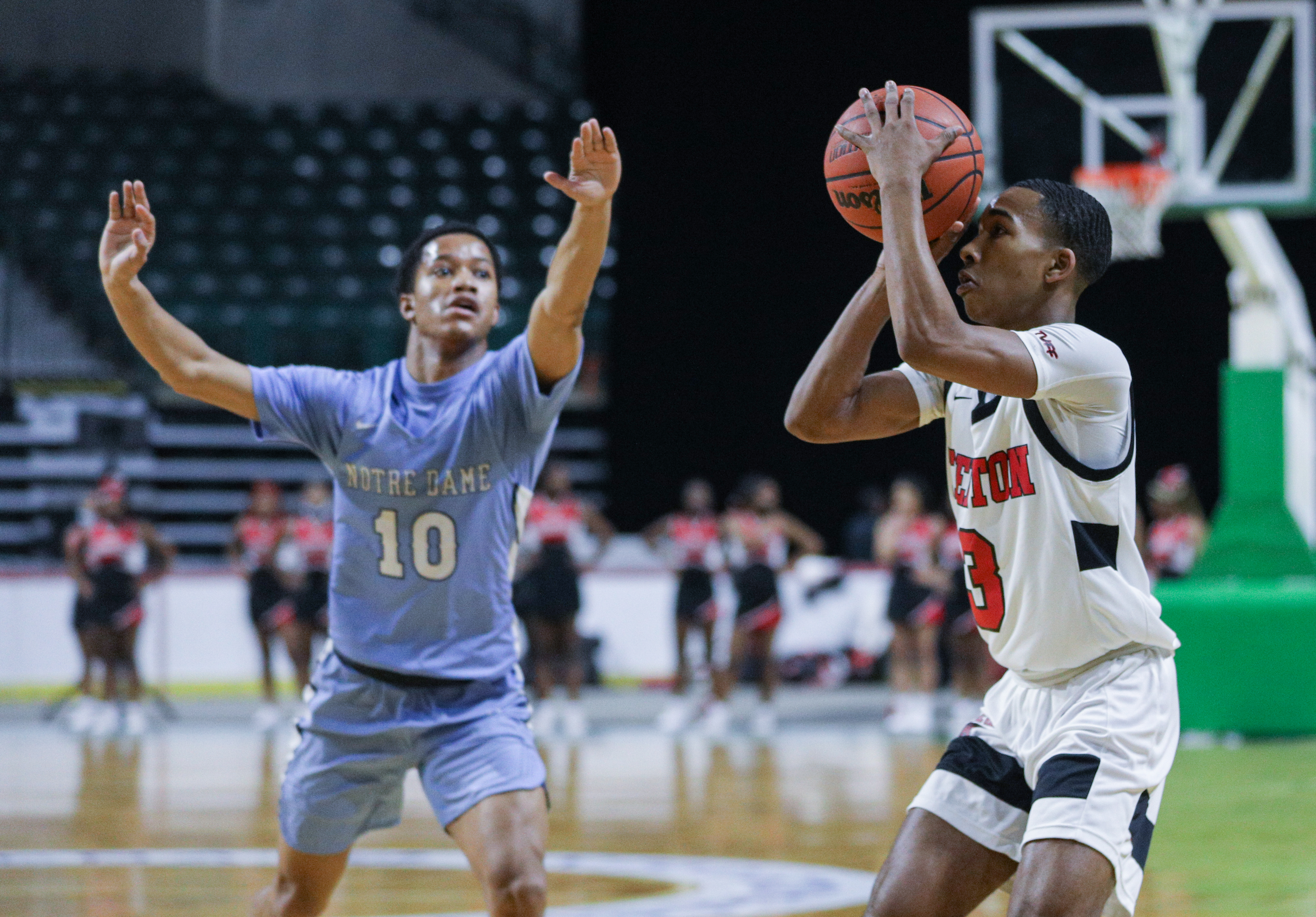 Mercer County Tournament Semifinals - Notre Dame vs Trenton Central at ...