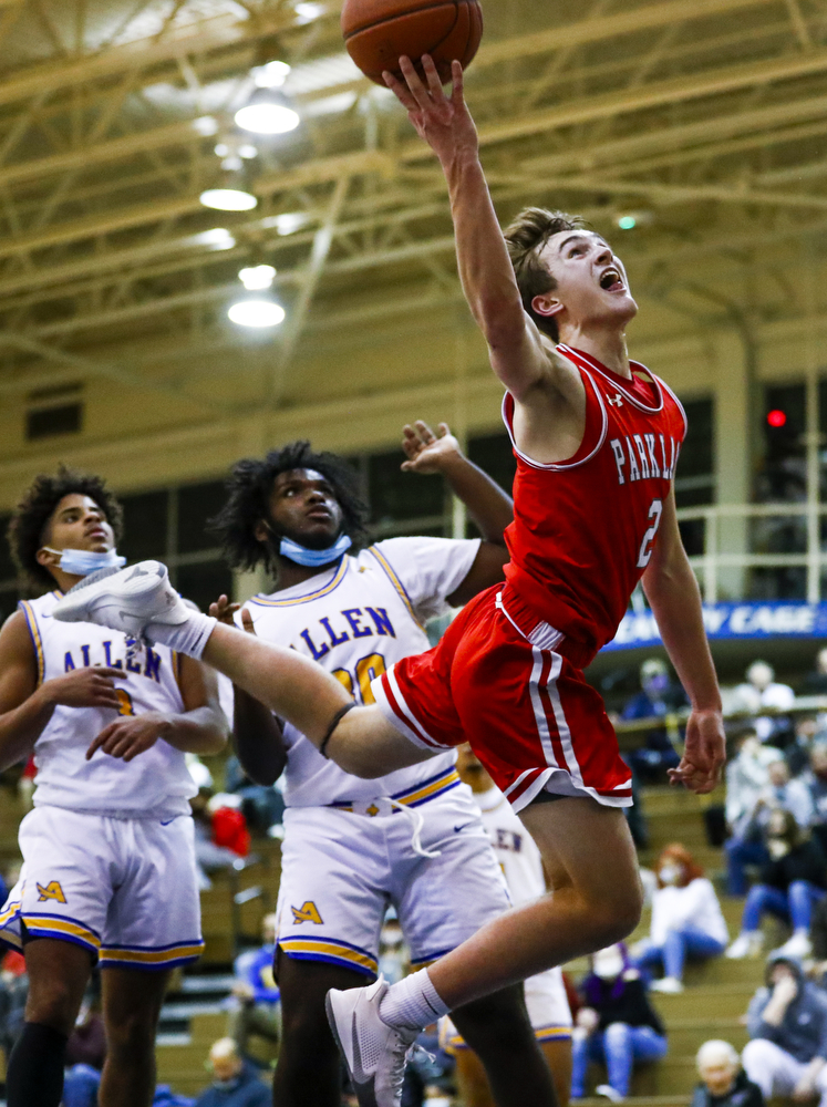 William Allen boys basketball hosts Parkland on Dec. 21, 2021 ...