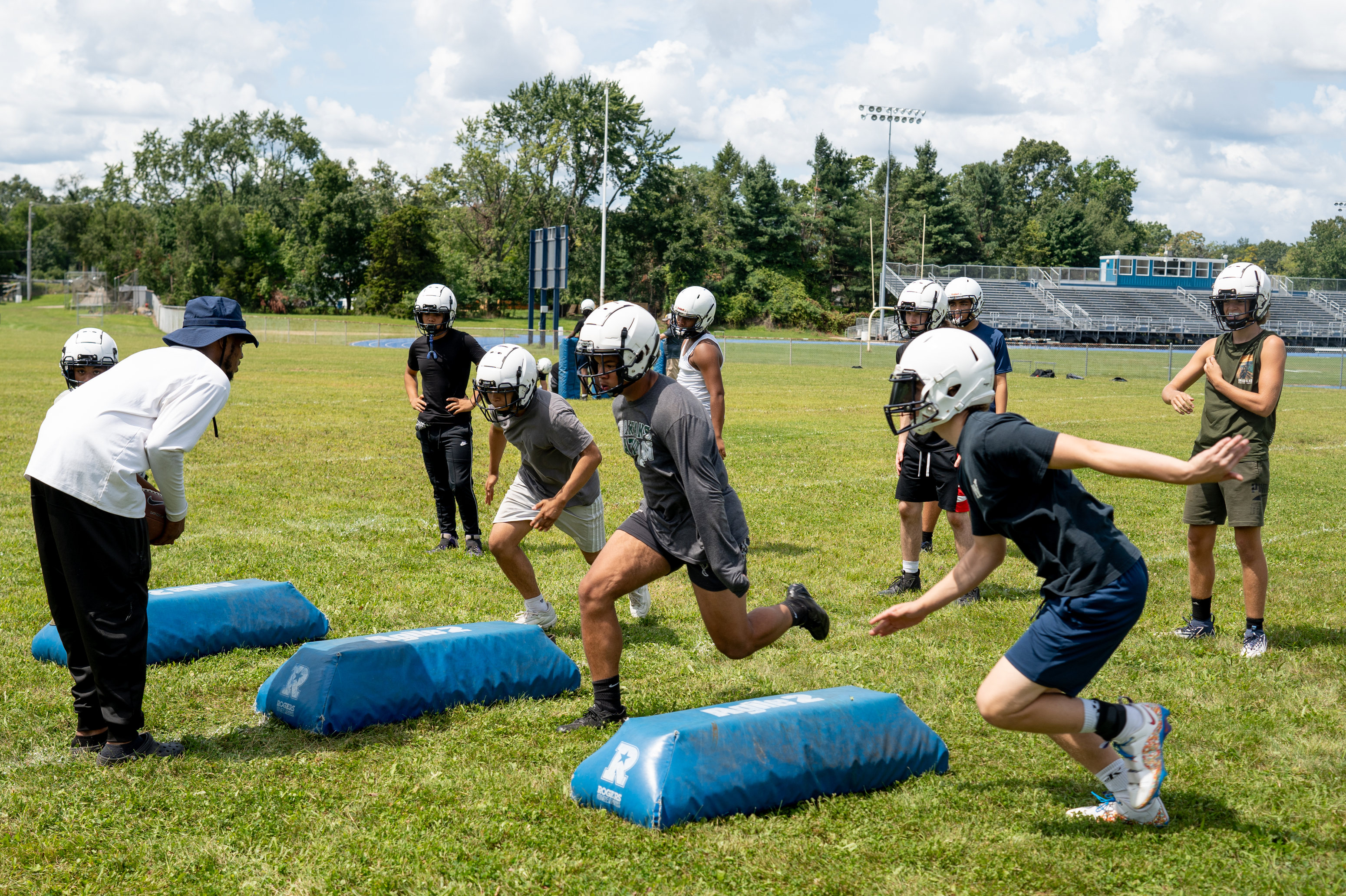 Loy Norrix kicks off football season with first practice - mlive.com