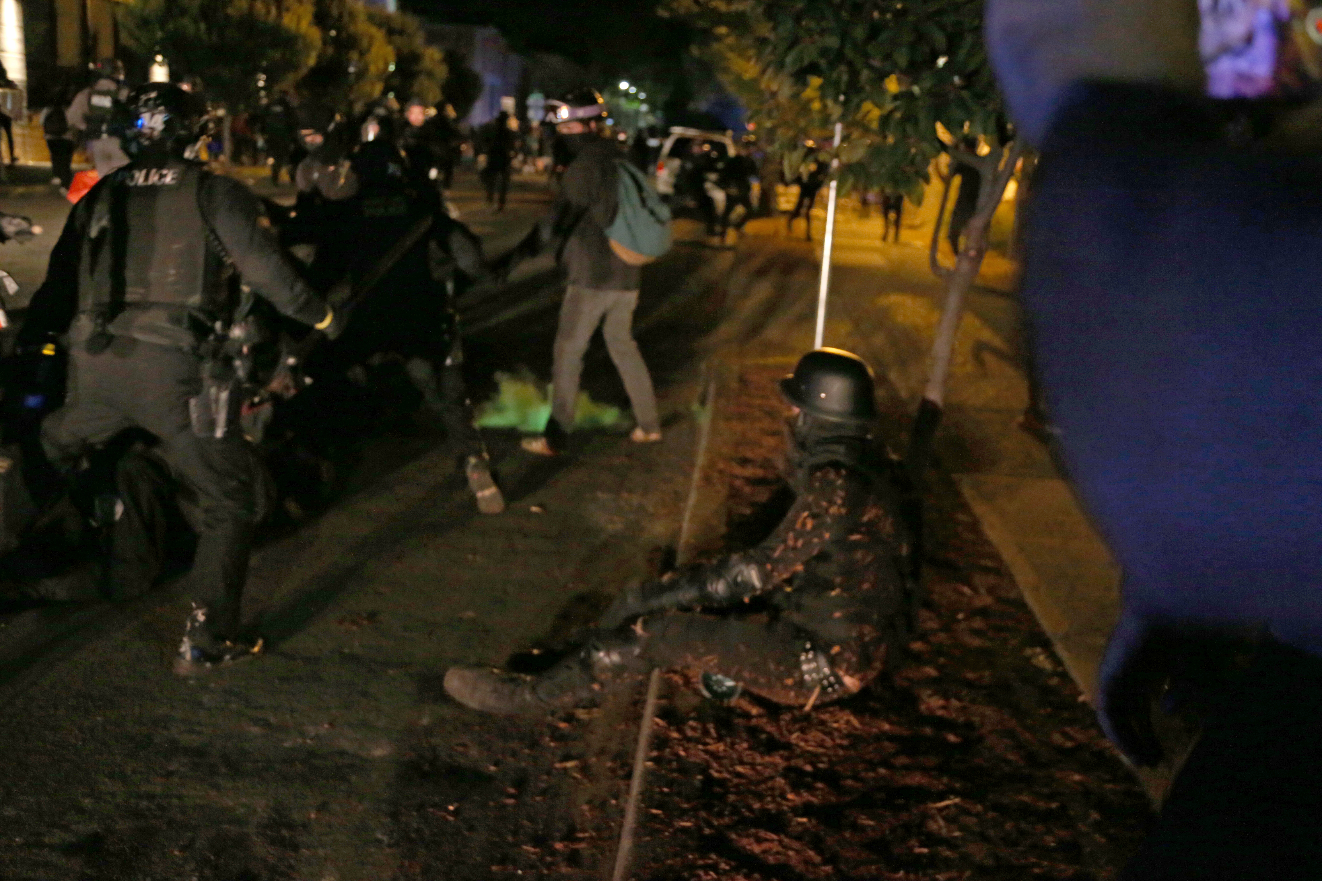 Portland Protests for 83rd night on Aug. 18, 2020 - oregonlive.com