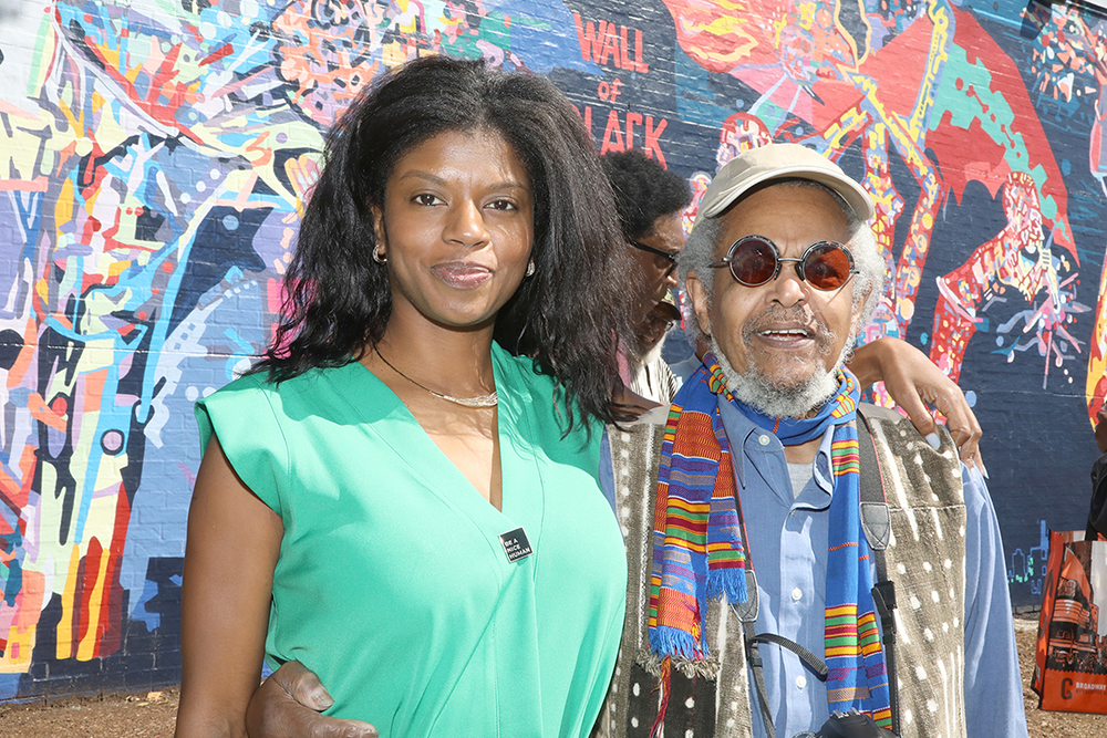 The late Artist Nelson Stevens Commemoration & Ribbon Cutting ...