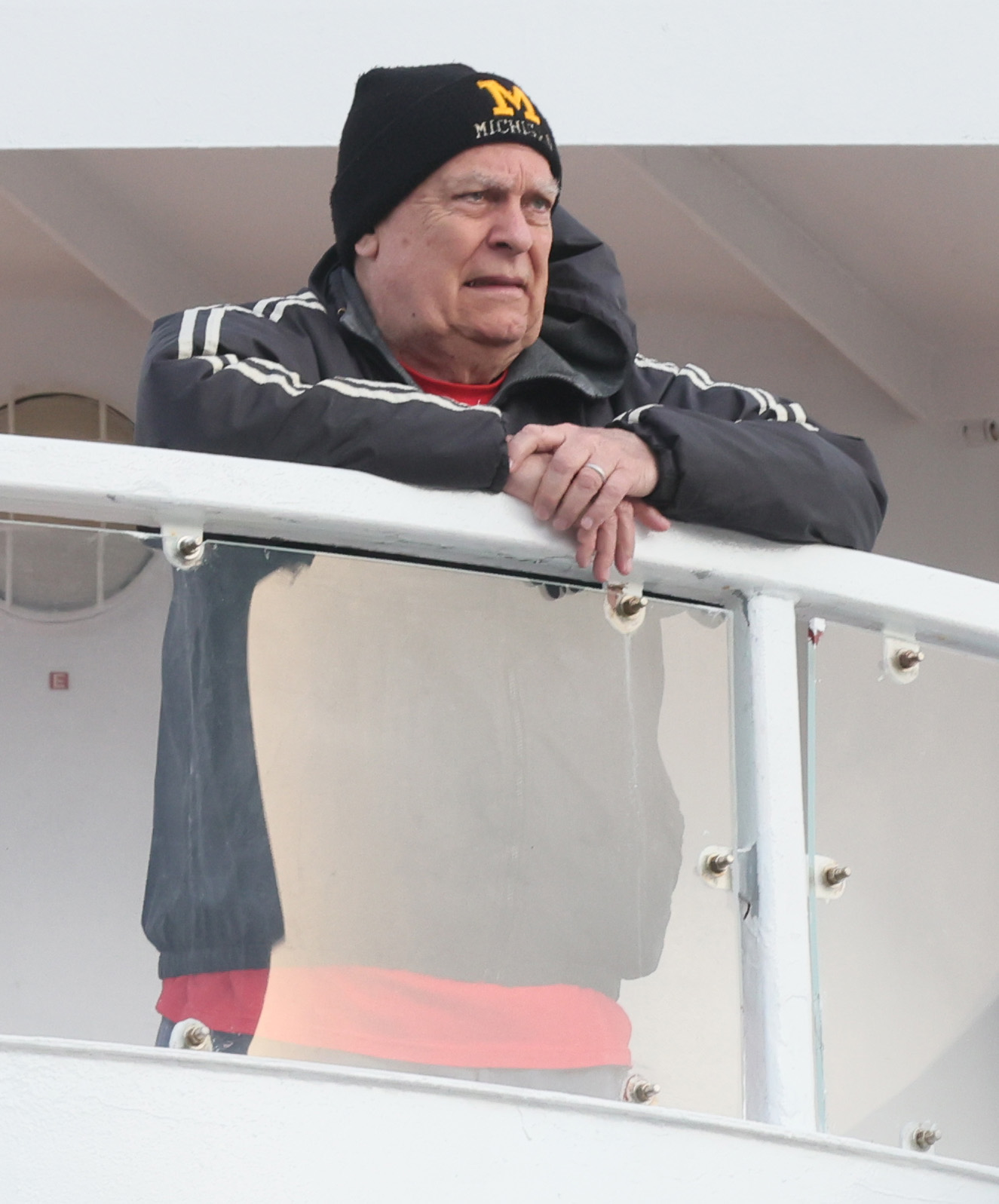 Cruise ship Victory I docks at the Port of Cleveland, April 29, 2025 ...