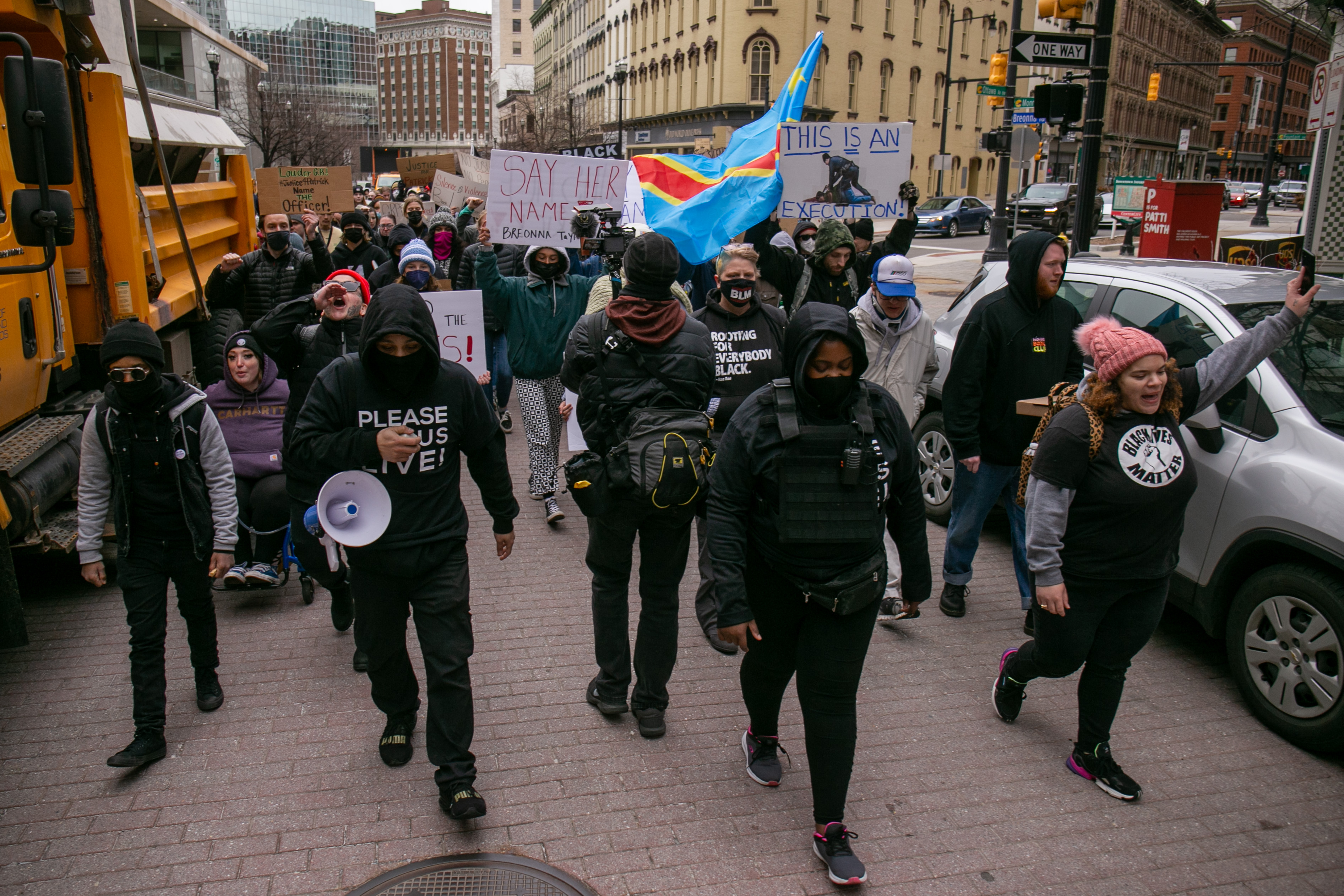 Protesters march in Grand Rapids for third day after videos of Patrick ...