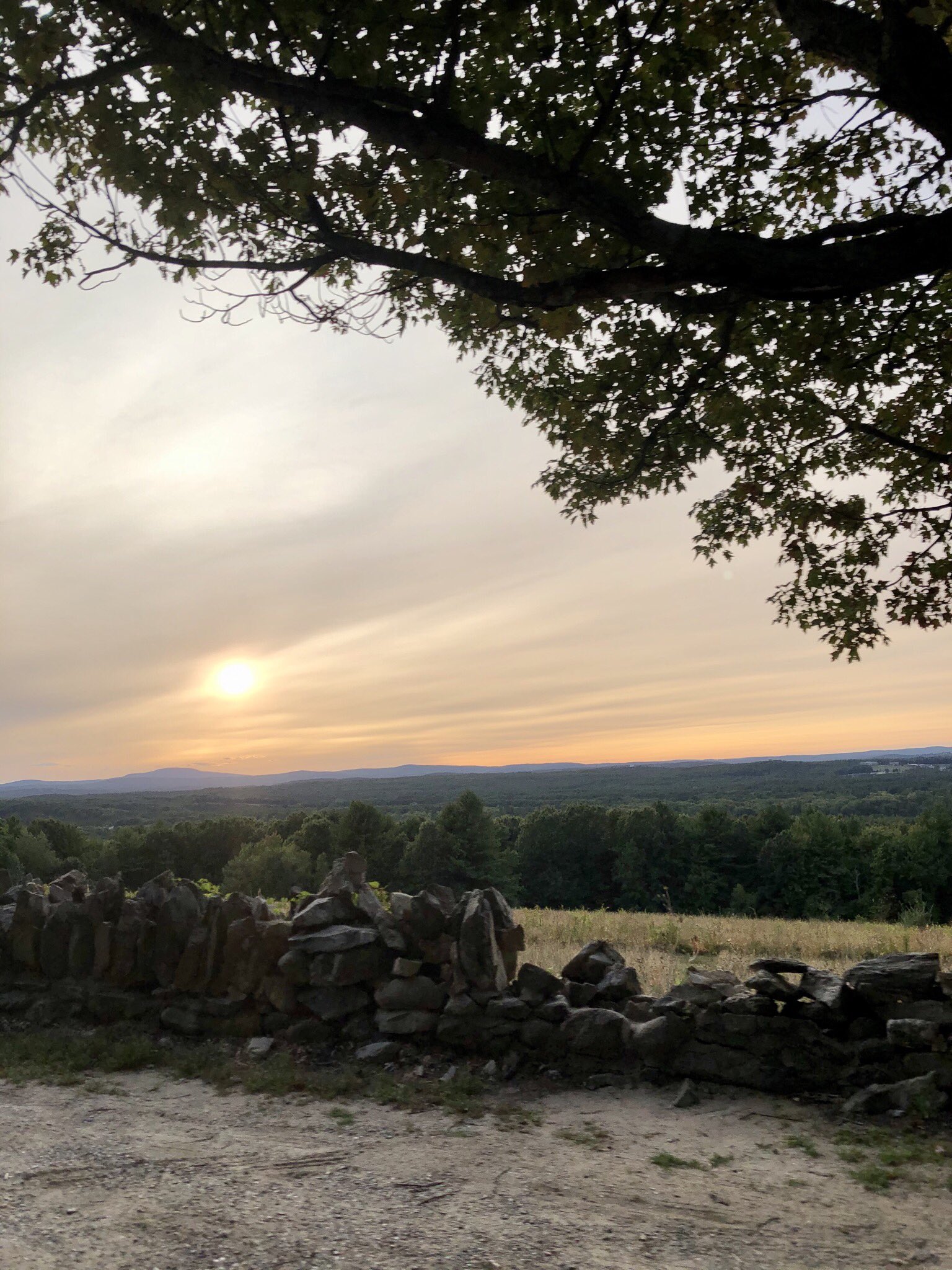 See shots of Tuesday's hazy sky in Massachusetts caused by wildfires ...