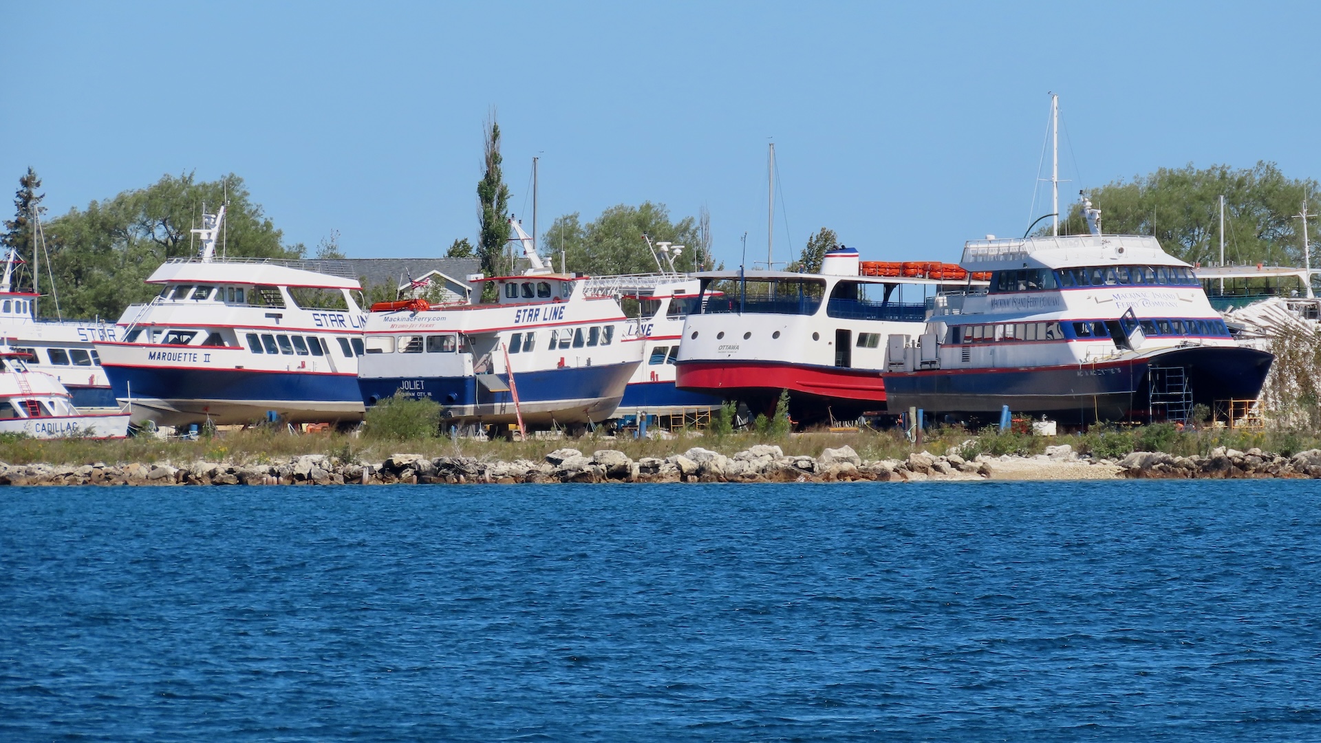 Mackinac Island ferry fleet idled in St. Ignace - mlive.com