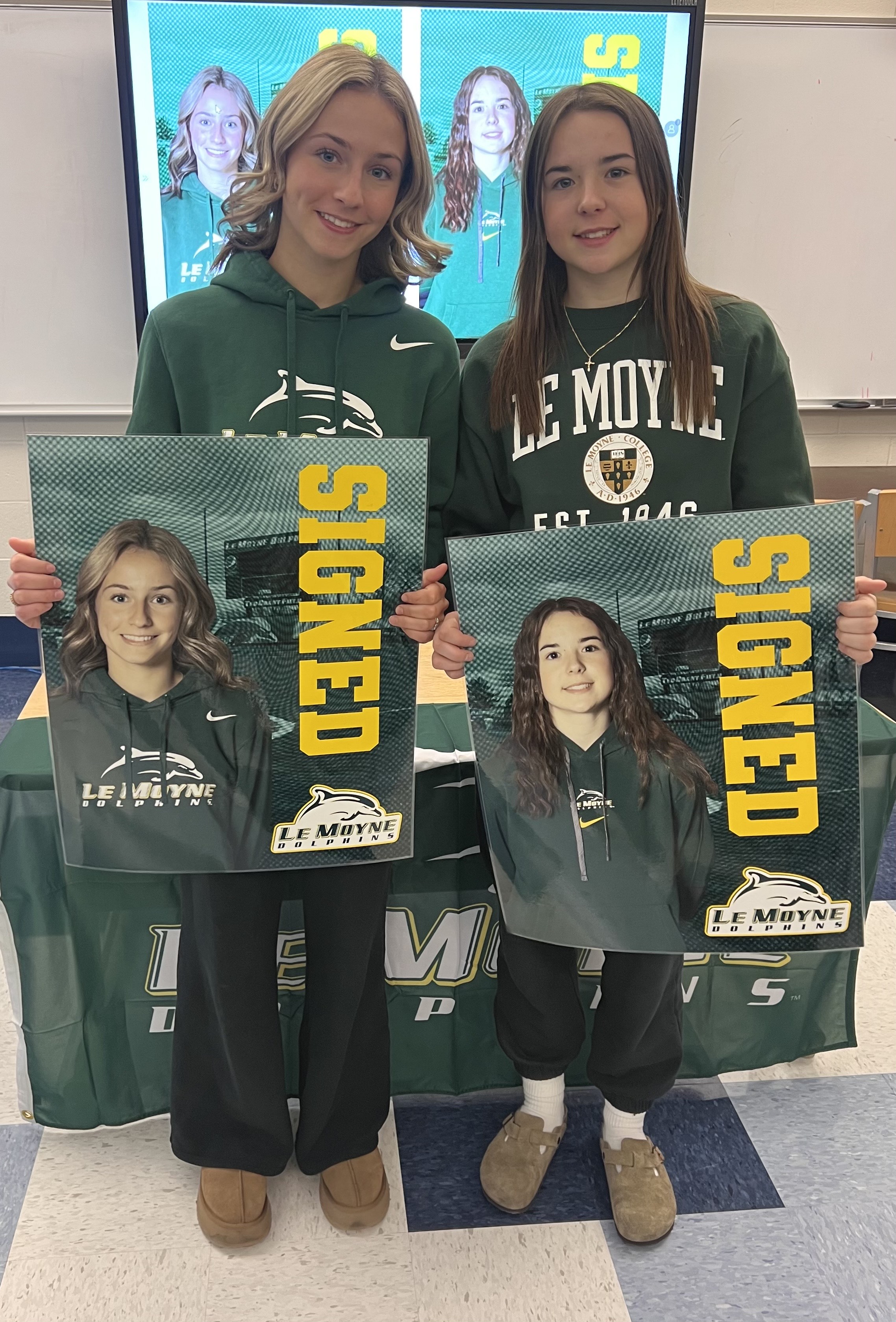 Chicopee Comp’s Taryn Carriveau and Kaitlyn Gilhooly sign NLI to play ...