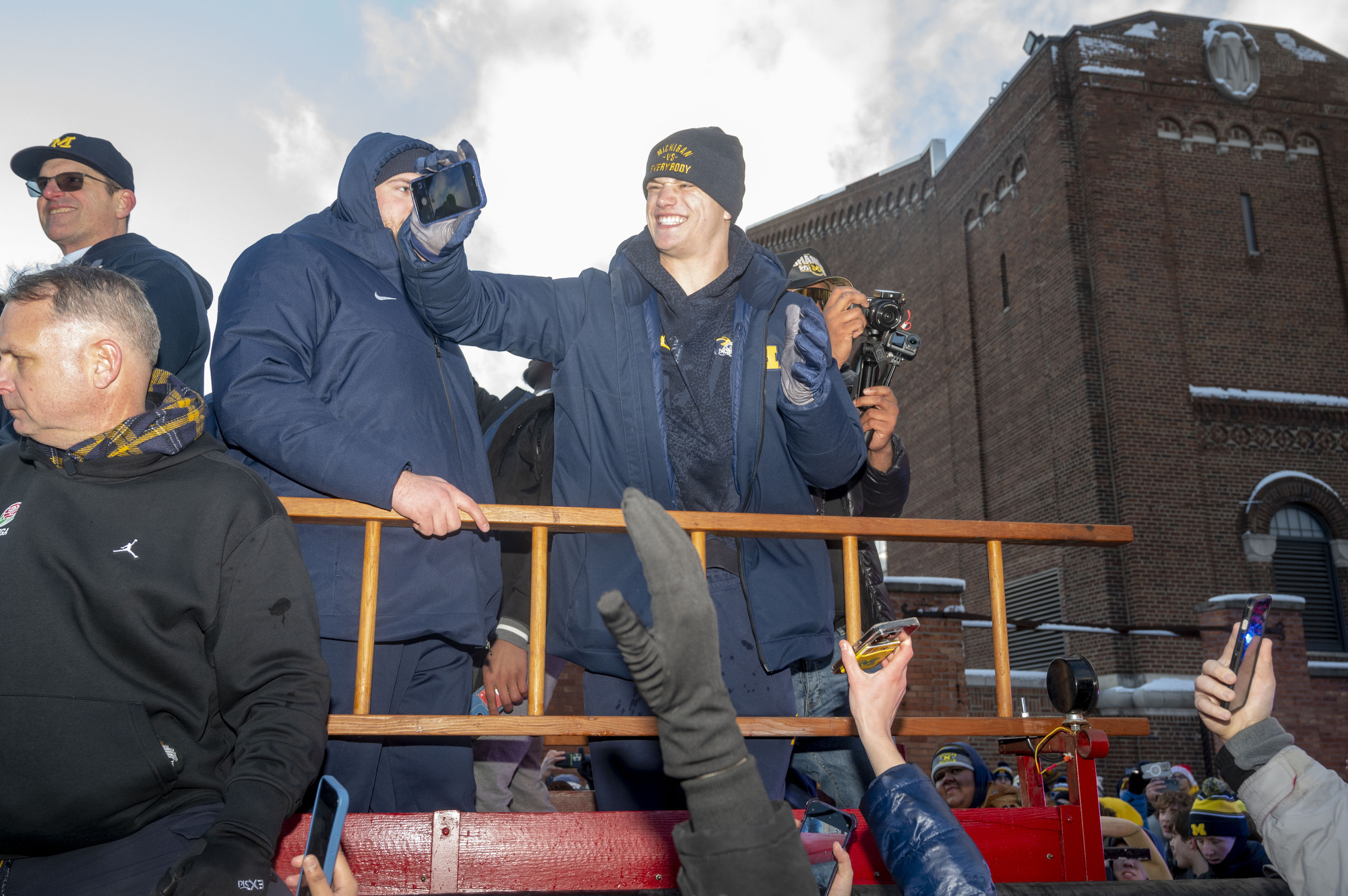 Michigan football celebrated as national champions at parade in Ann ...