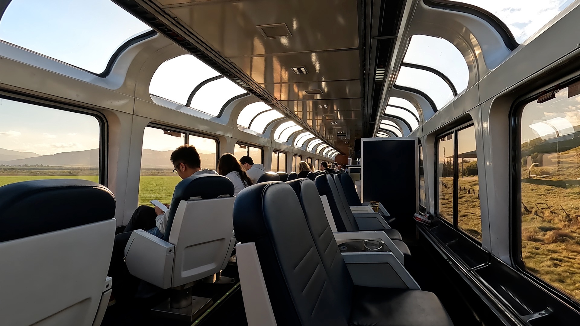 Coast Starlight Train Inside