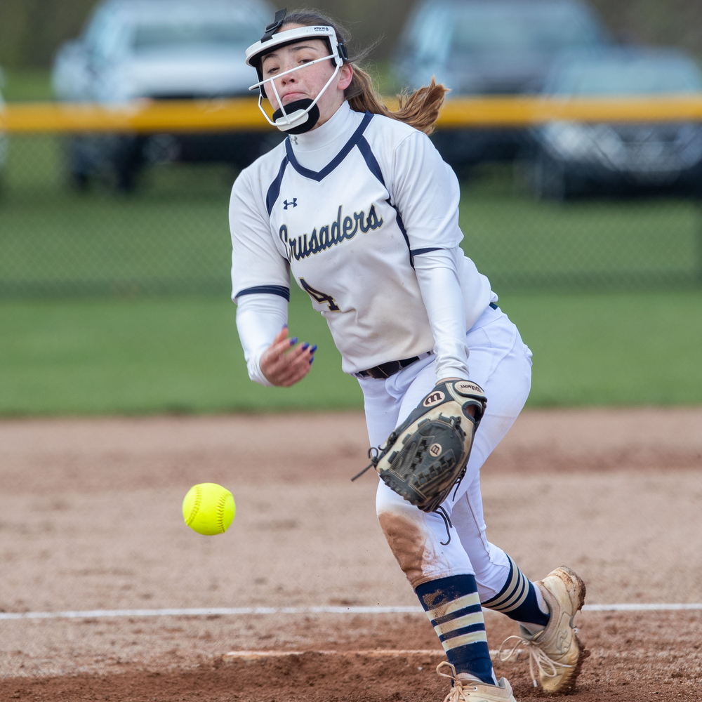 Bishop McDevitt leads CD East 8-1 after three innings in girls softball ...
