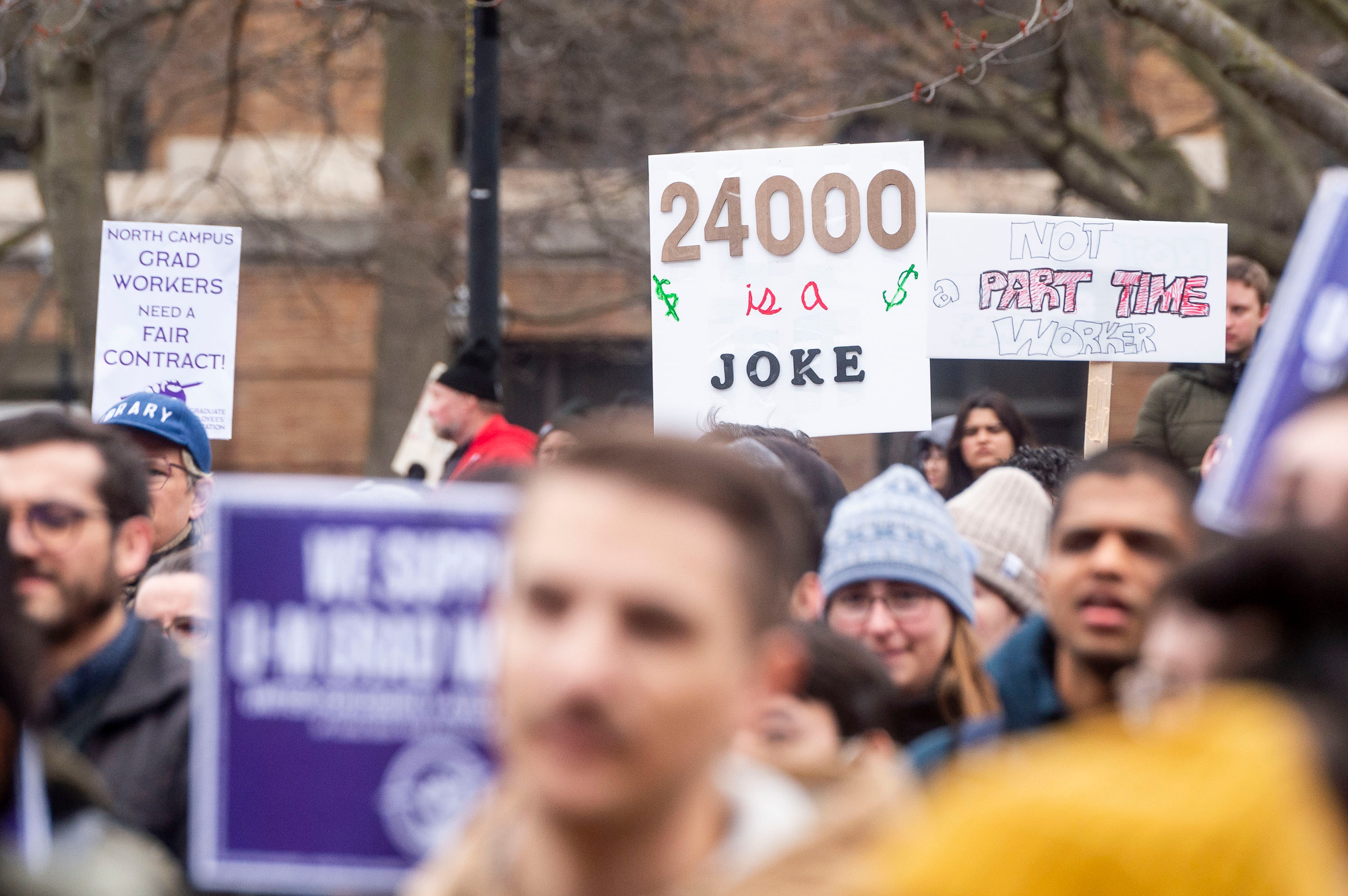 Graduate Employees Organization begins strike on University of Michigan ...