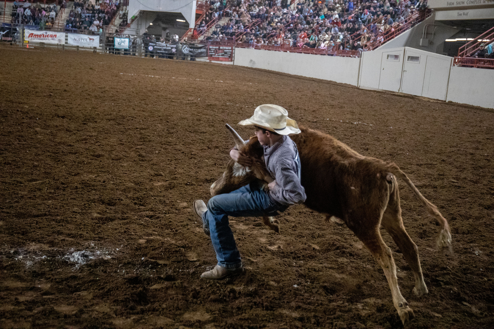 Pennsylvania high school students compete in rodeo at the Farm Show ...
