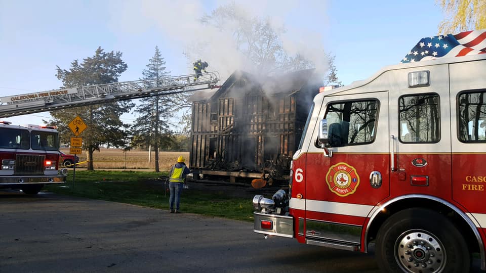 3 escape house fire in Caledonia Township - mlive.com