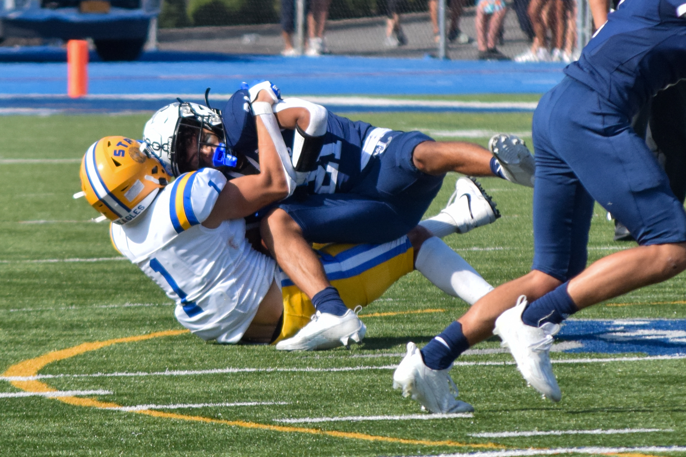 St. Peter's scores early and often in 43-14 win over St. Joseph by-the ...