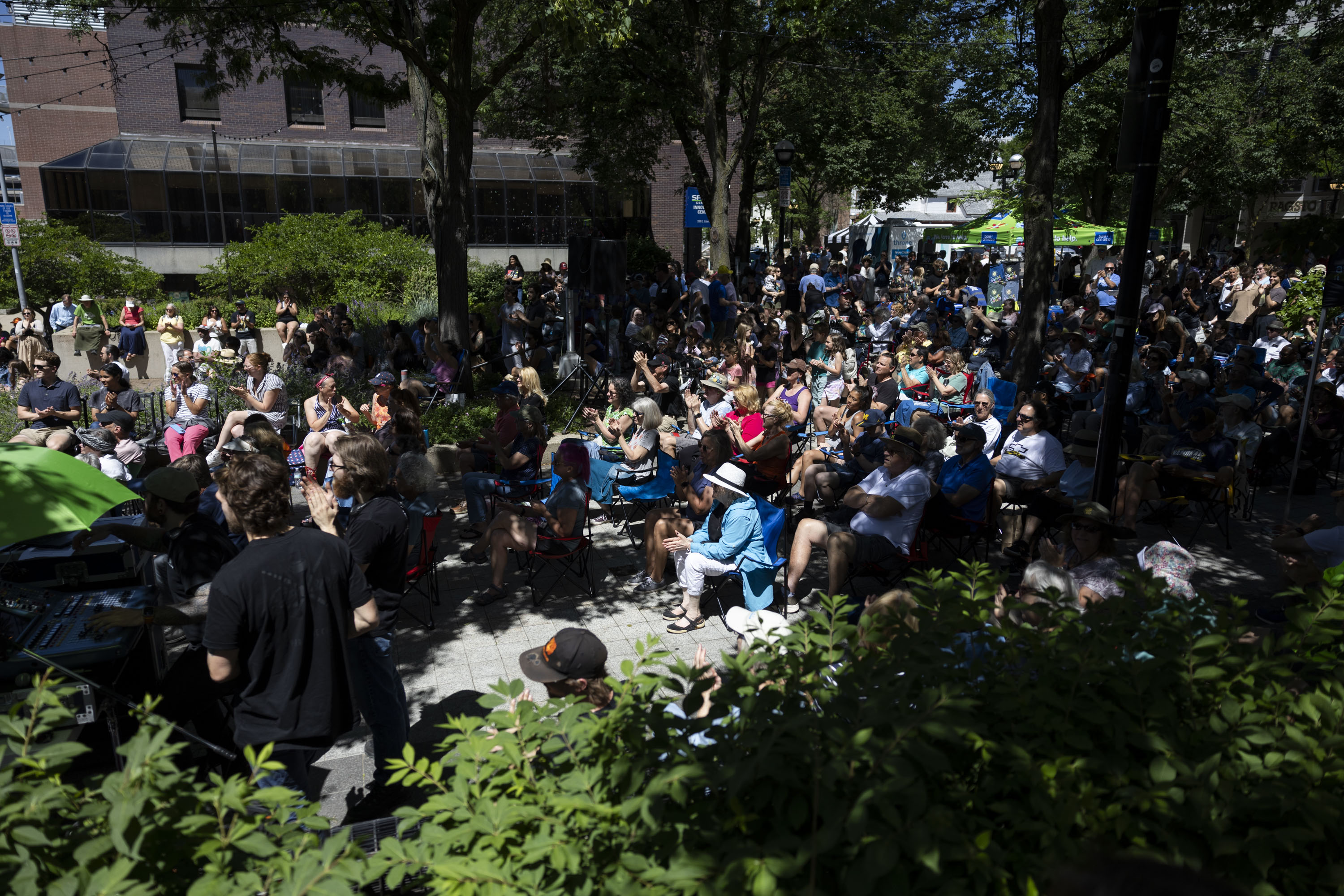 Shaed performs at the first Sonic Lunch concert of the summer - mlive.com